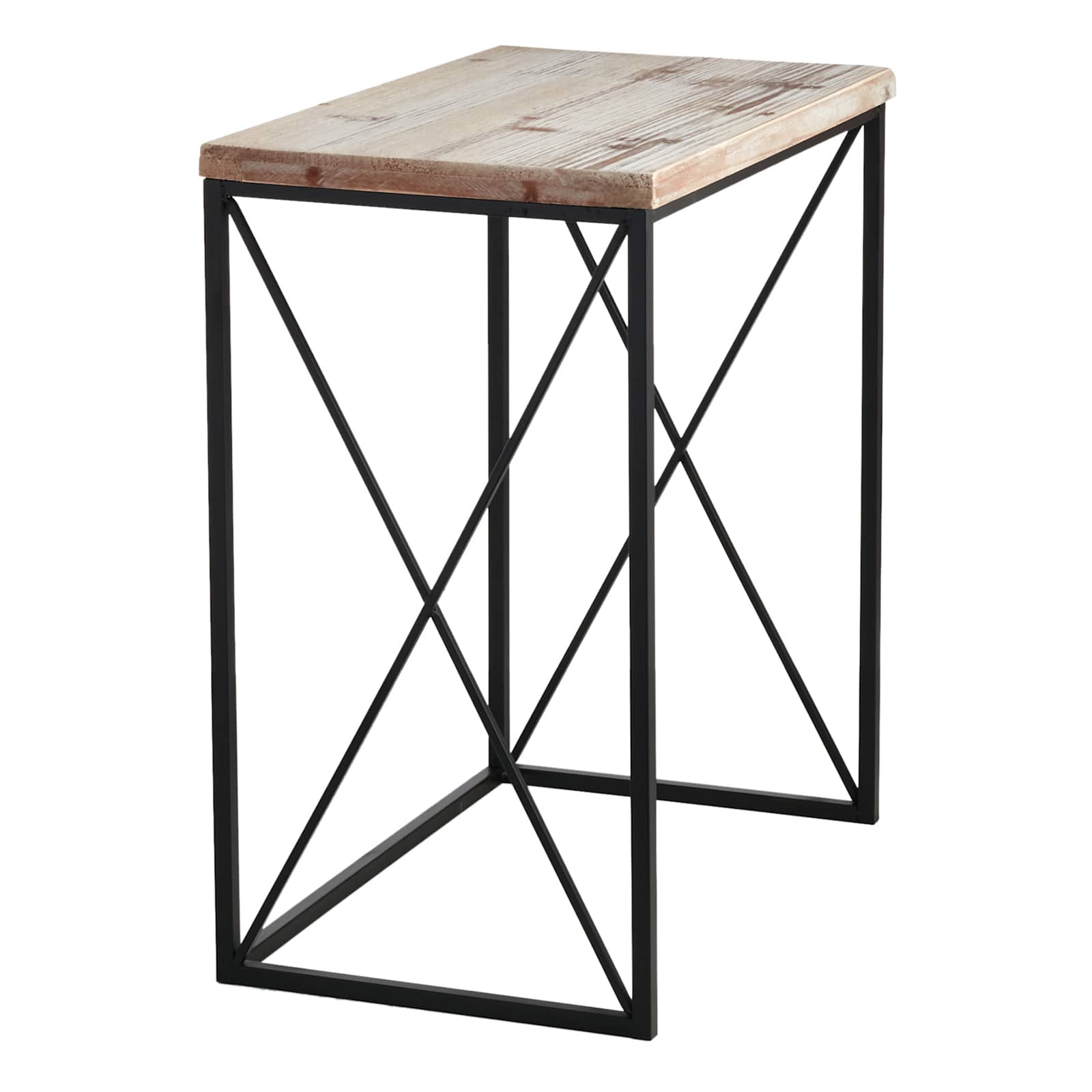 Metal X-Side Table | At Home