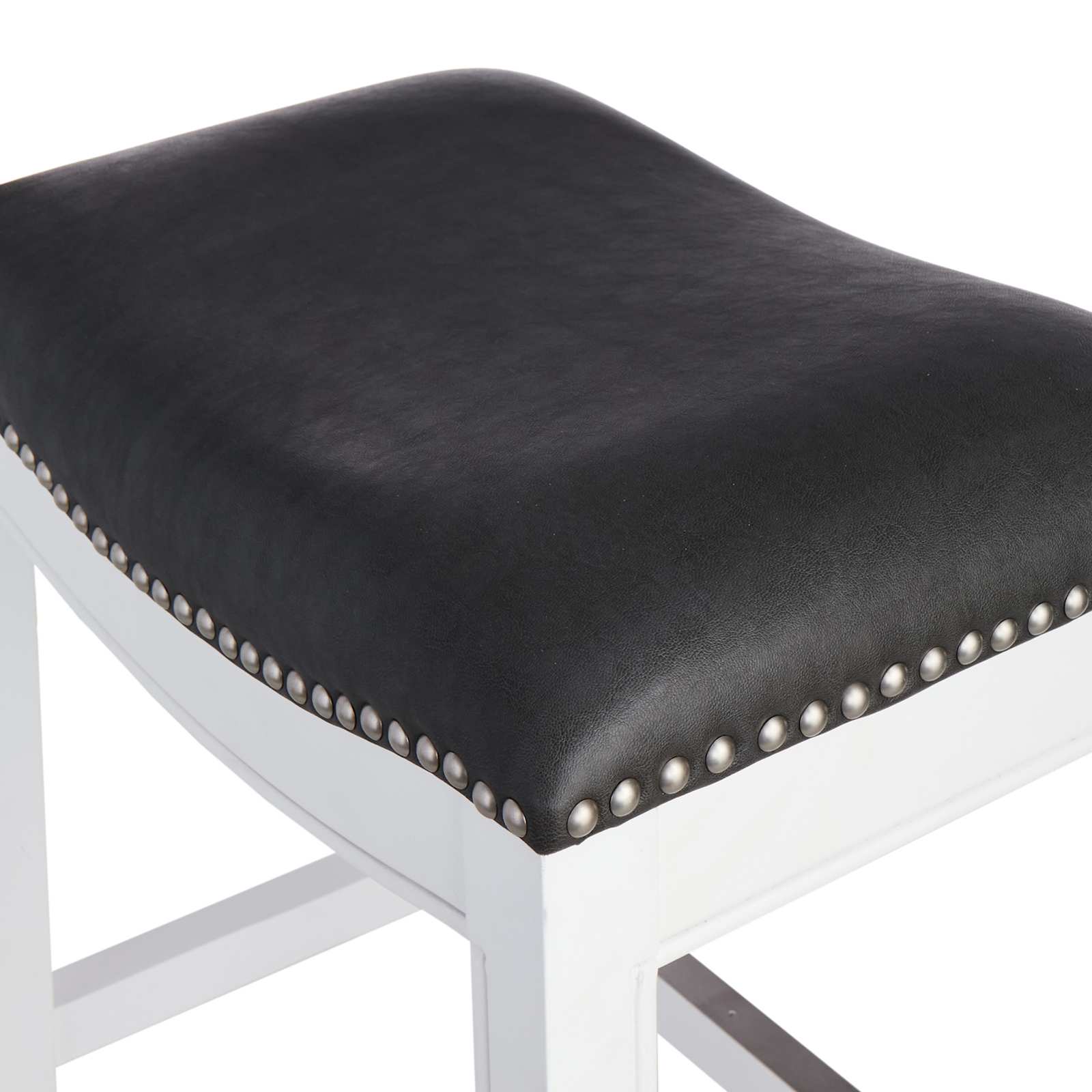 Providence Rylan Backless Counter Stool White | Backless Counter Stool ...