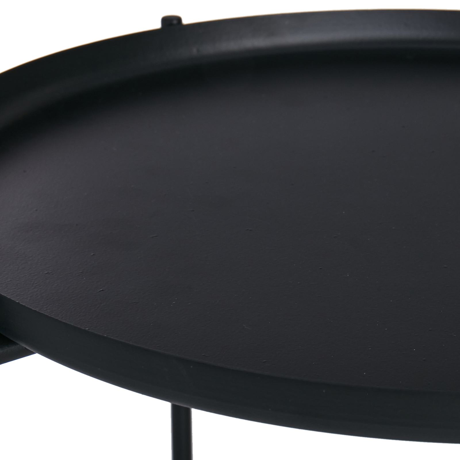 Tate Tray Side Table Black | At Home