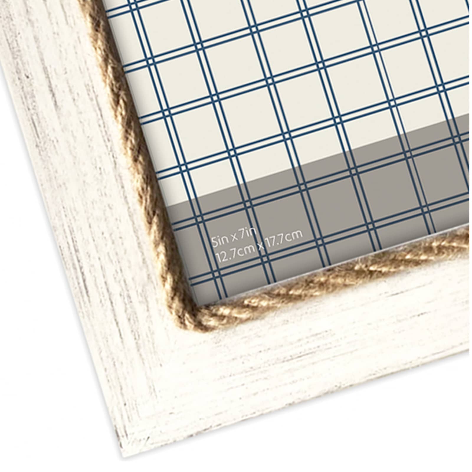 Ty Pennington Rope Tabletop Wall Frame, 5x7