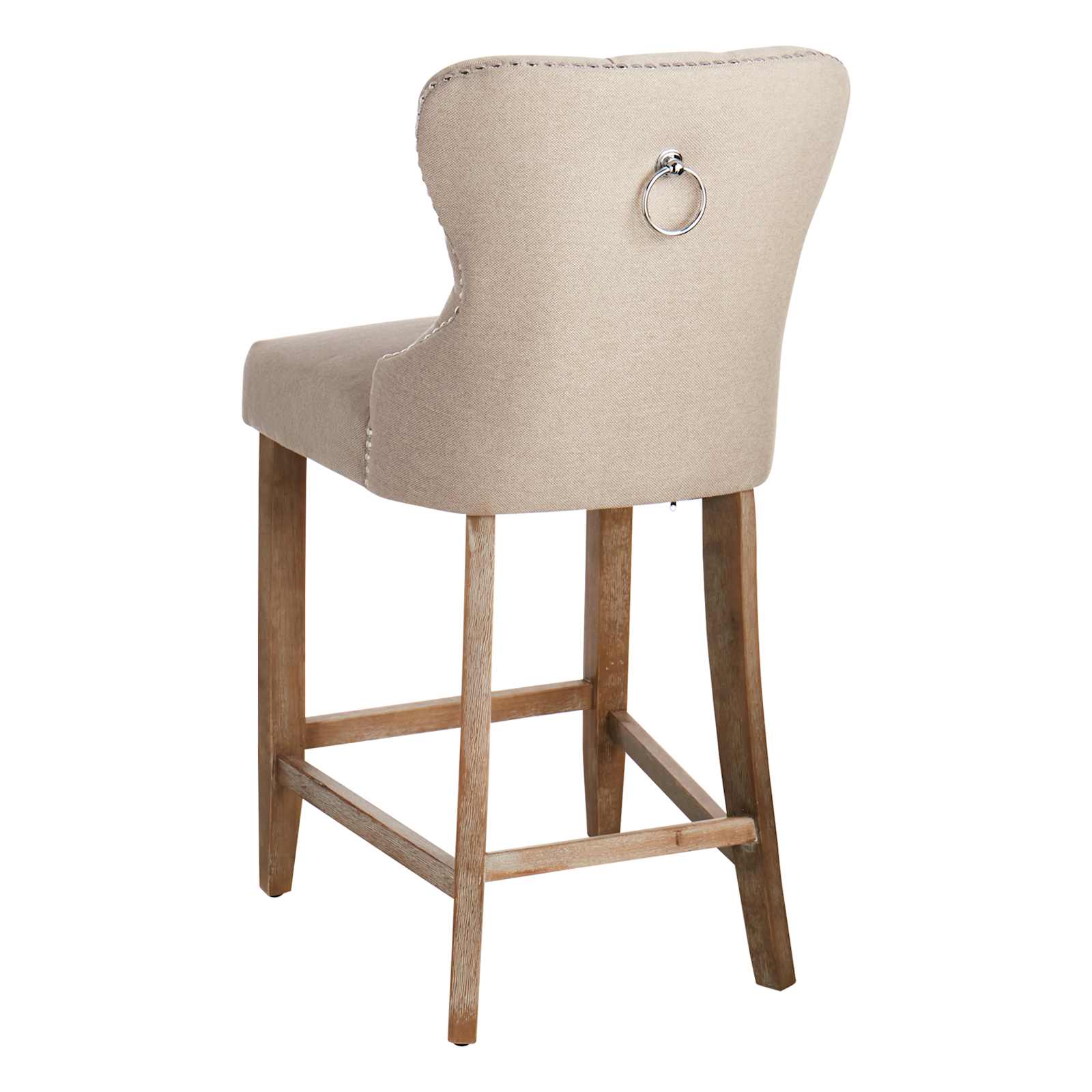 Providence Ring Back Counter Stool Linen | Ring Back Counter Stool | At ...