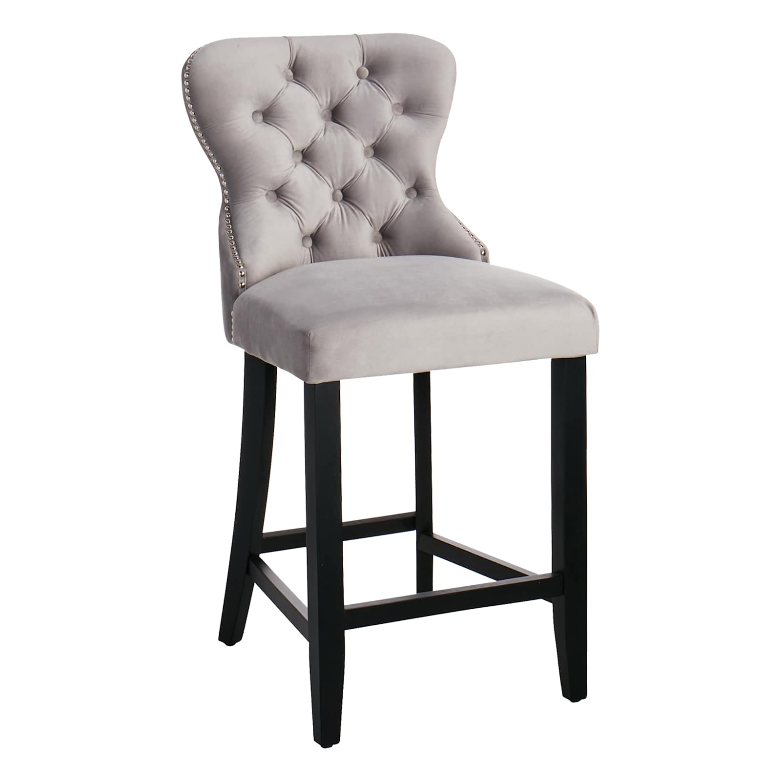 Providence Ring Back Counter Stool Grey | Ring Back Counter Stool | At Home