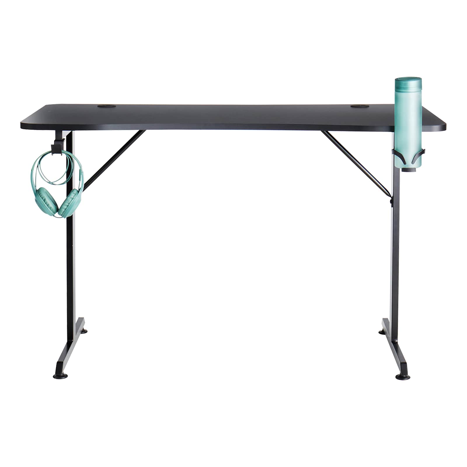 Talon Metal Gaming Desk, Black