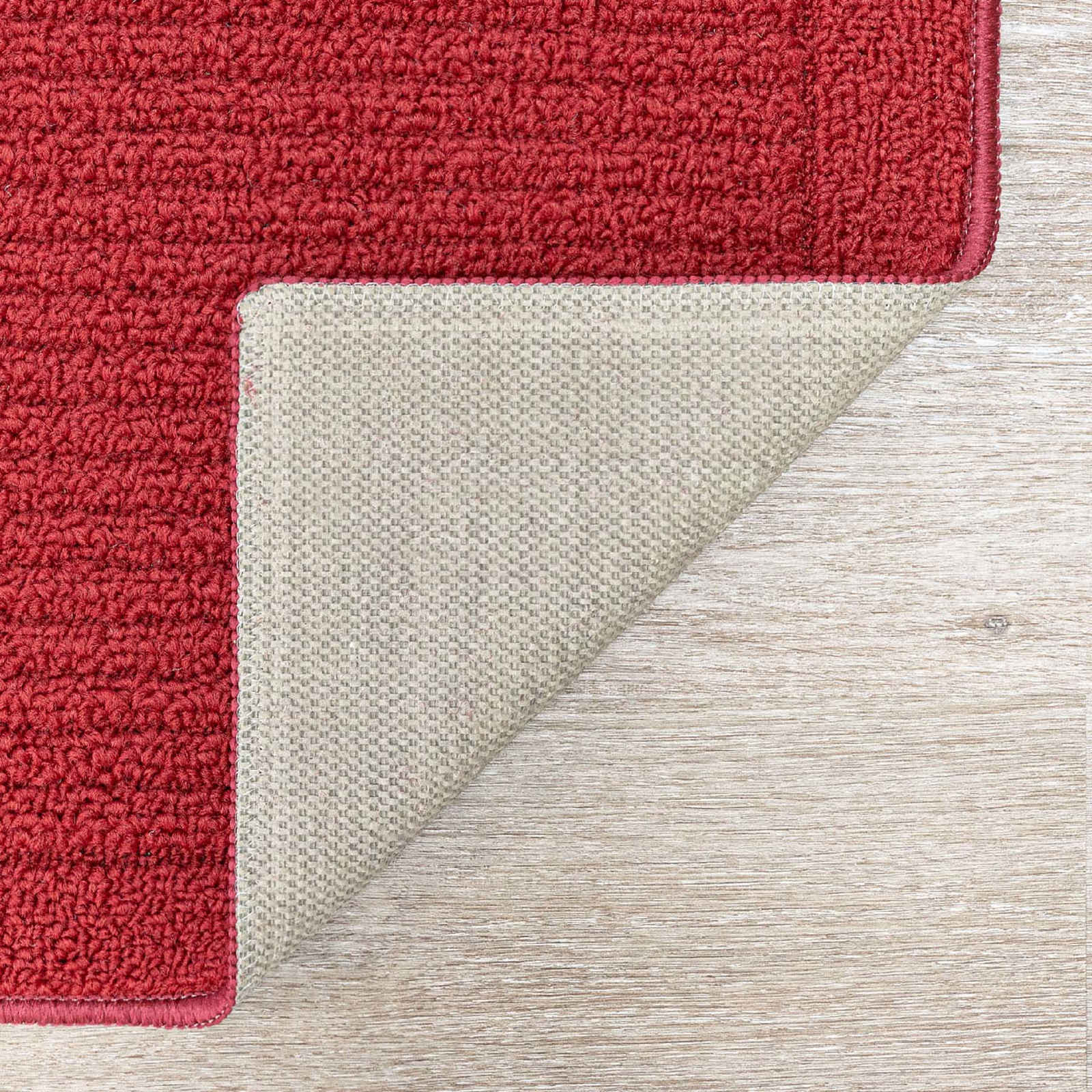 Stella Red Washable Kitchen Mat, 18x30