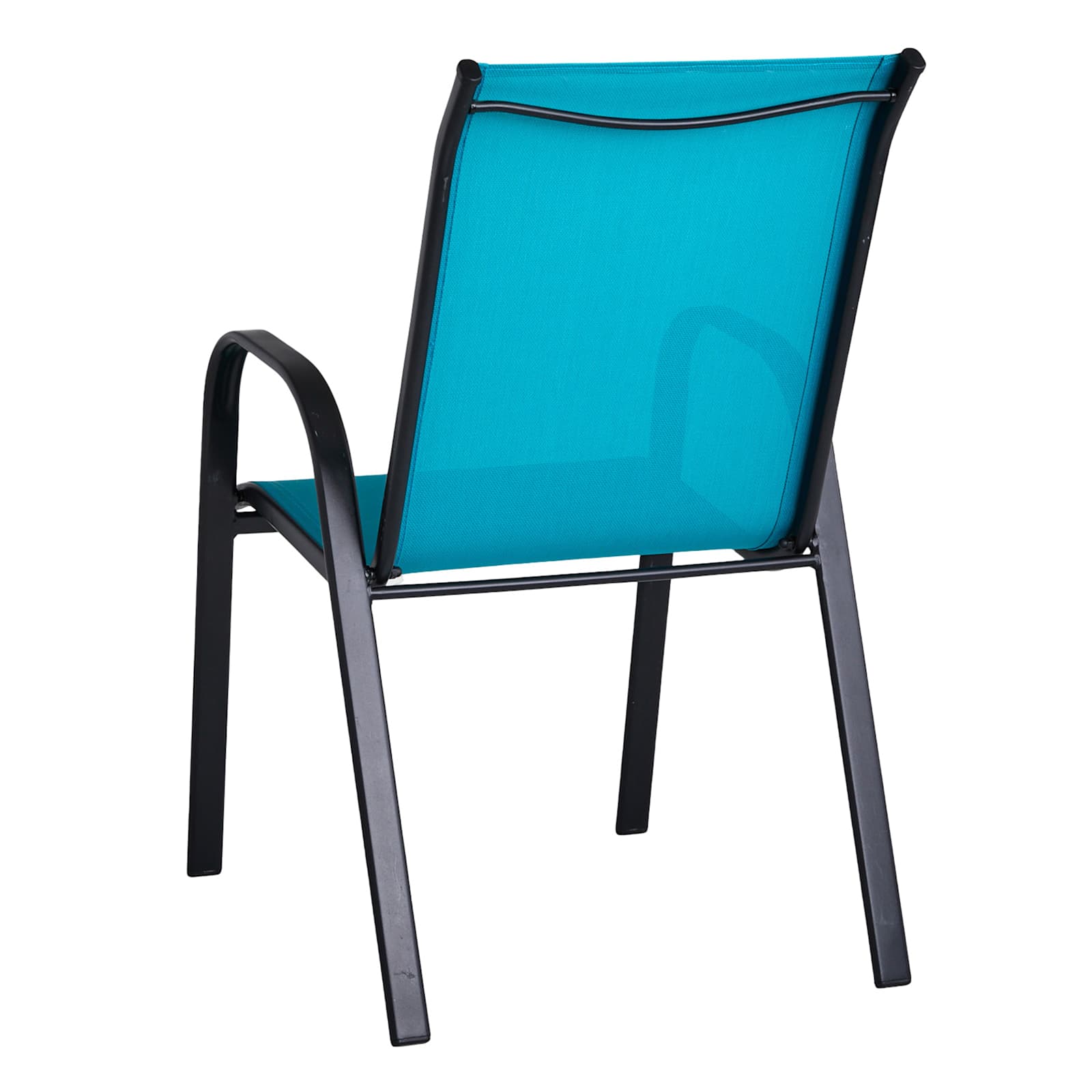 Stackable Teal Sling Patio Chair | At Home