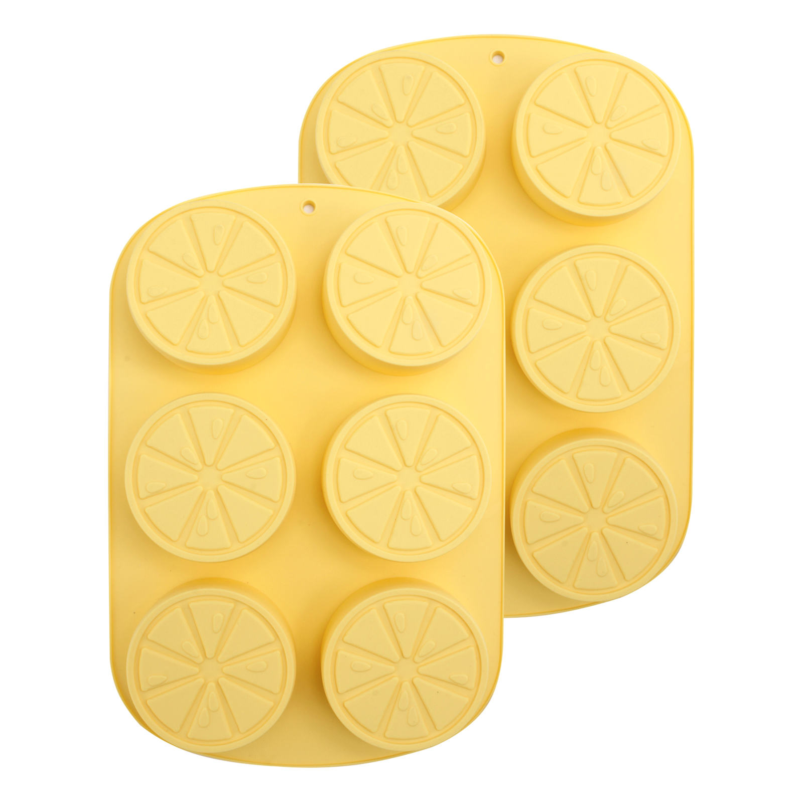 2-Piece Lemon Silicone Mold