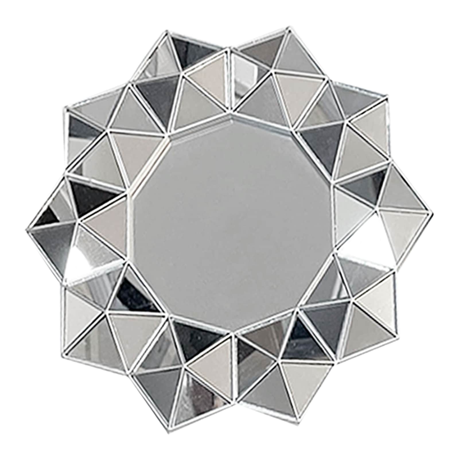 3-Piece Starburst Wall Mirror Set, 10"