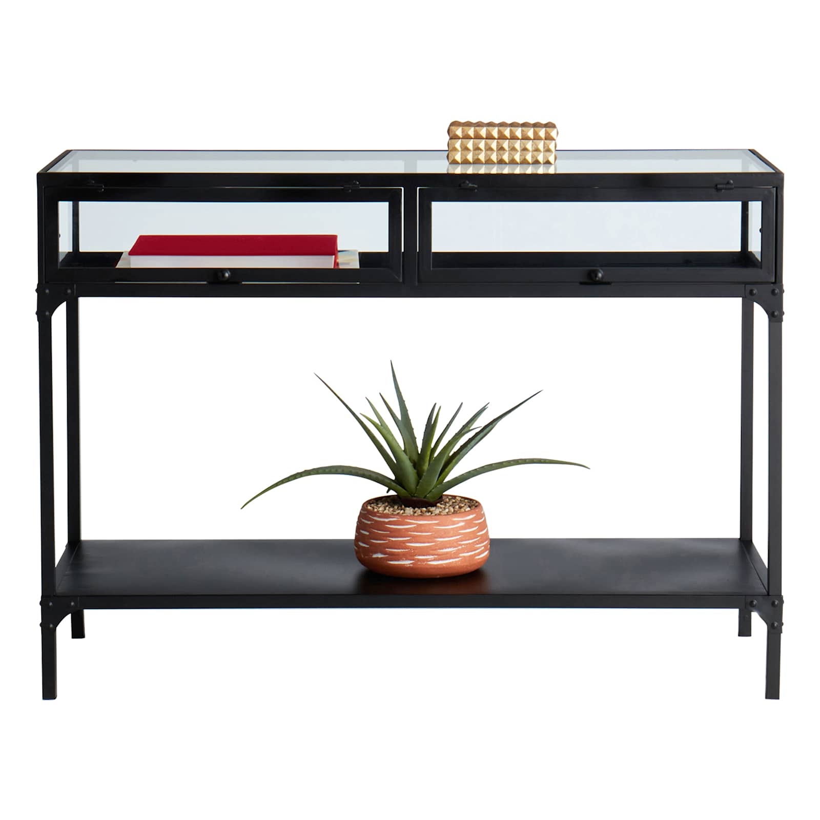Honeybloom Sage Frost Console Table | At Home