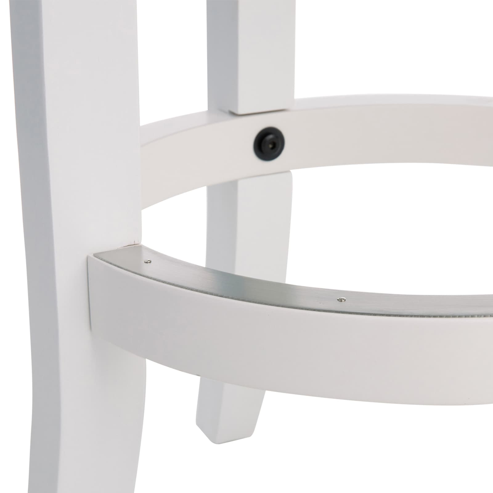 Providence Victoria Backless Counter Stool White | Backless Counter ...
