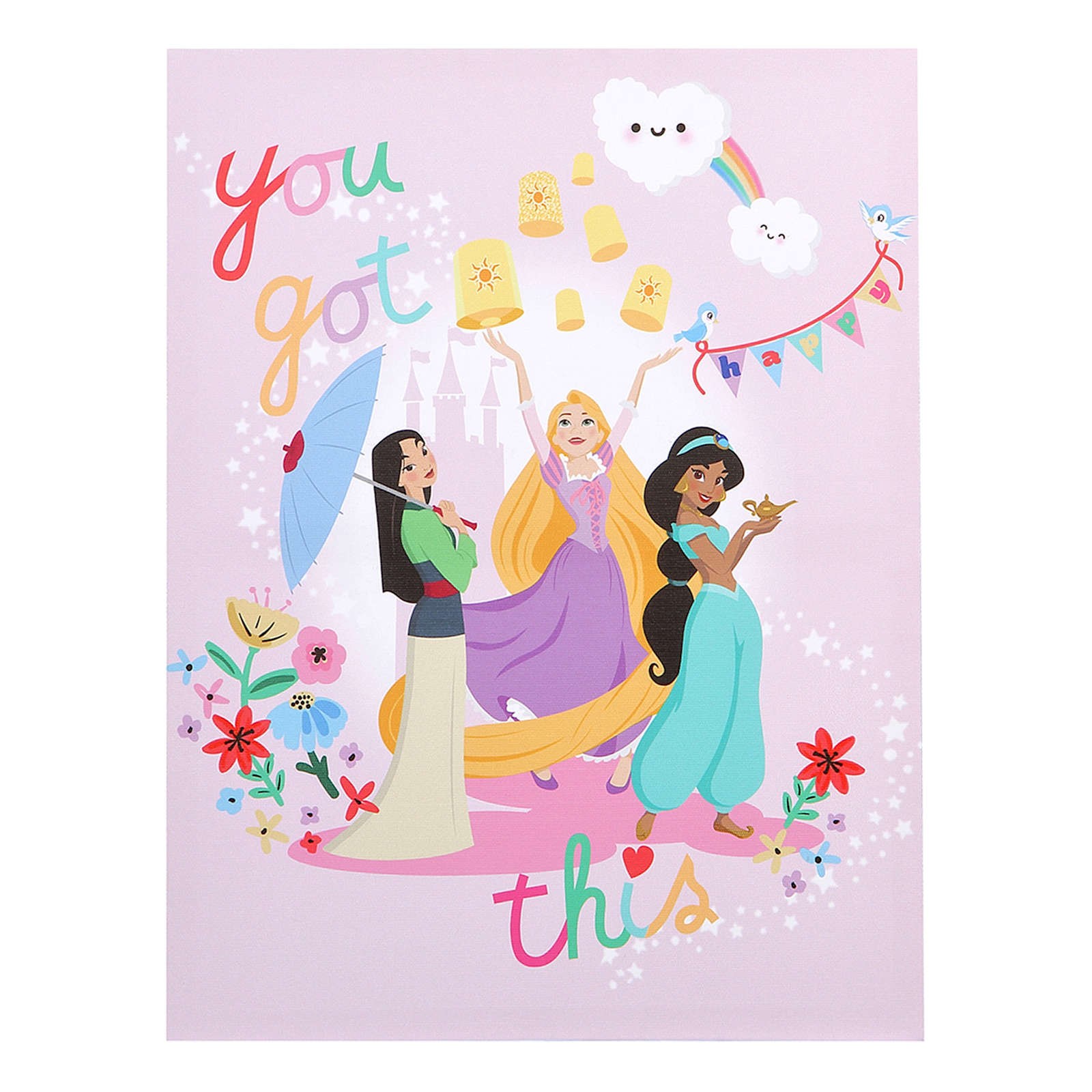 Disney Princess Canvas Wall Art, 11x14