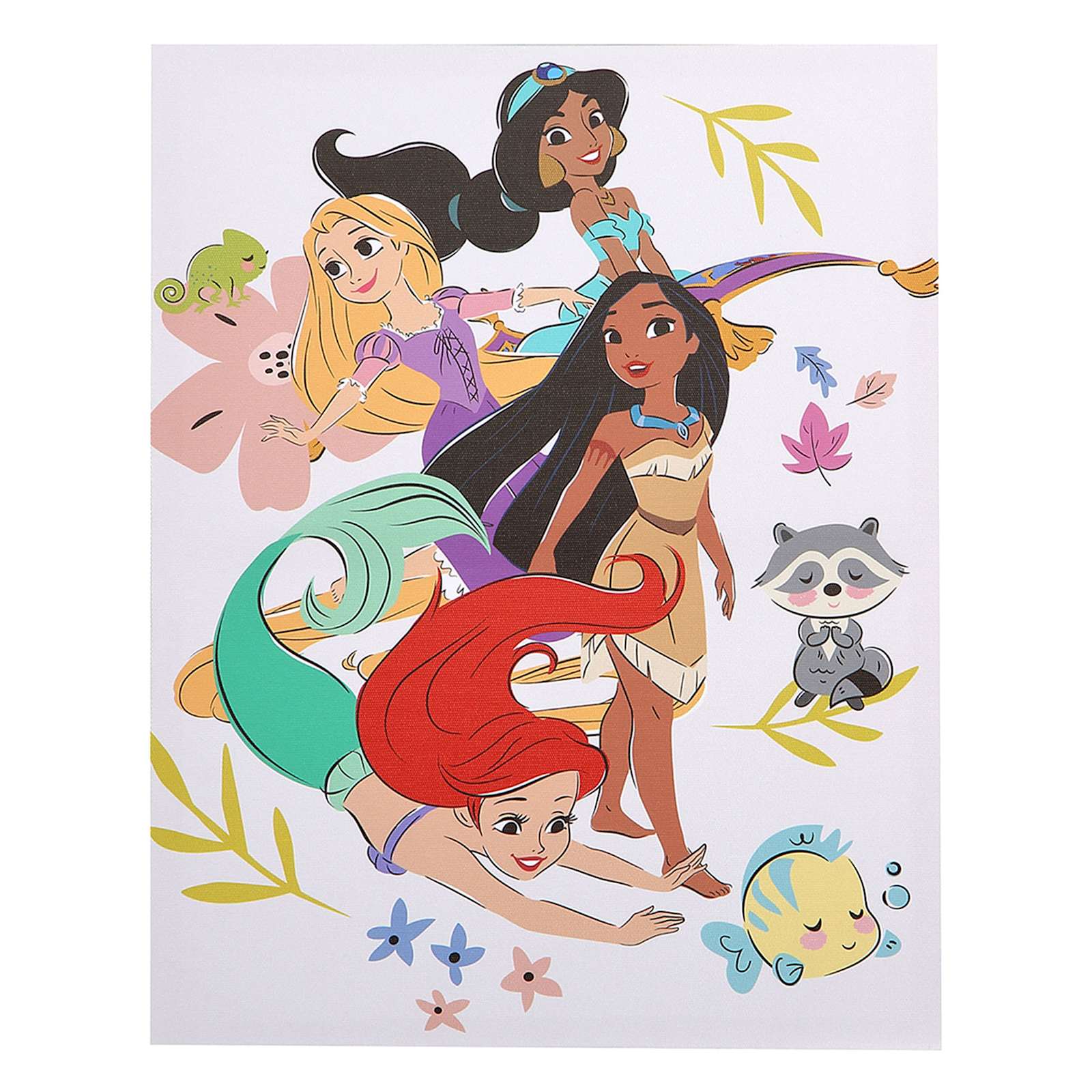 Disney Princess Canvas Wall Art, 11x14 | At Home