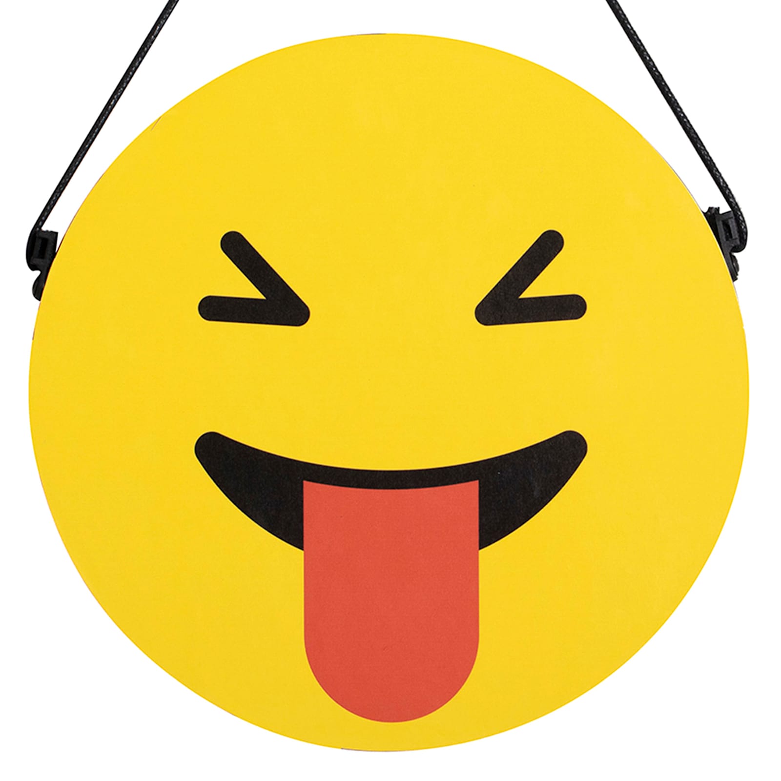 Hanging Reversible Emoji Wall Art, 8"