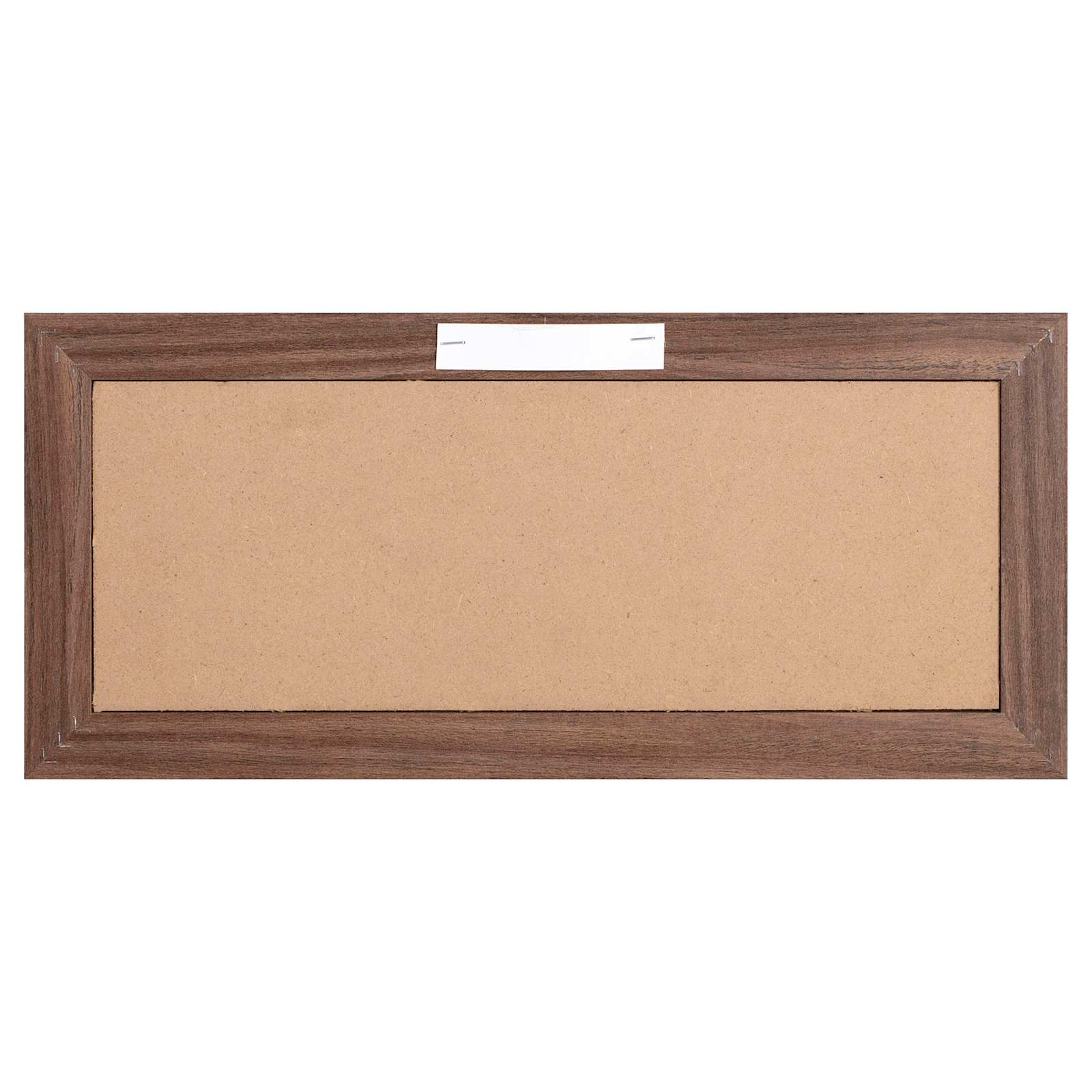 Framed Coffee Bar with Beaded Frame Wall Art, 18x8