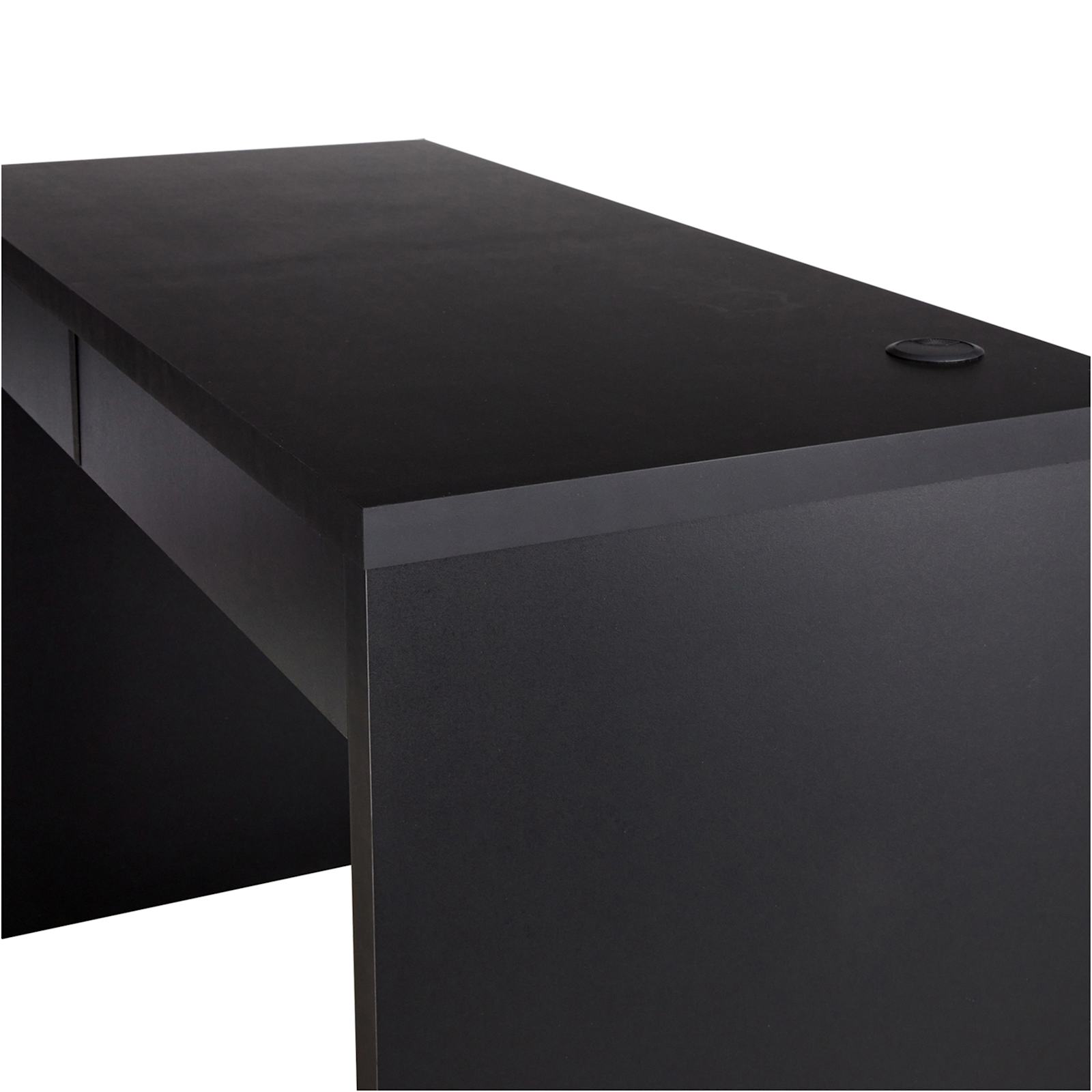 Nolan Black Wooden Desk