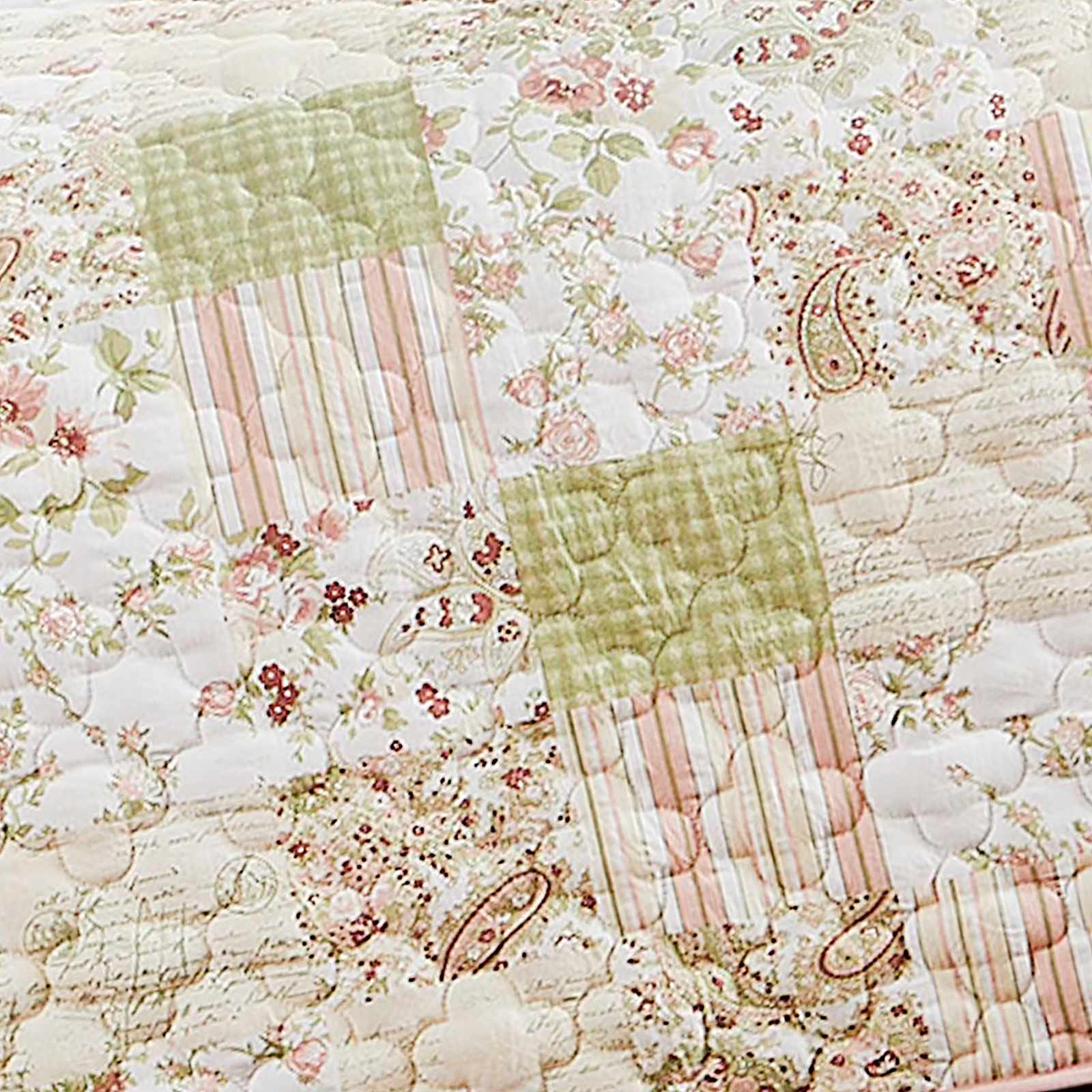 2-Piece Shelly Multicolor Quilt Set, Twin/Twin XL