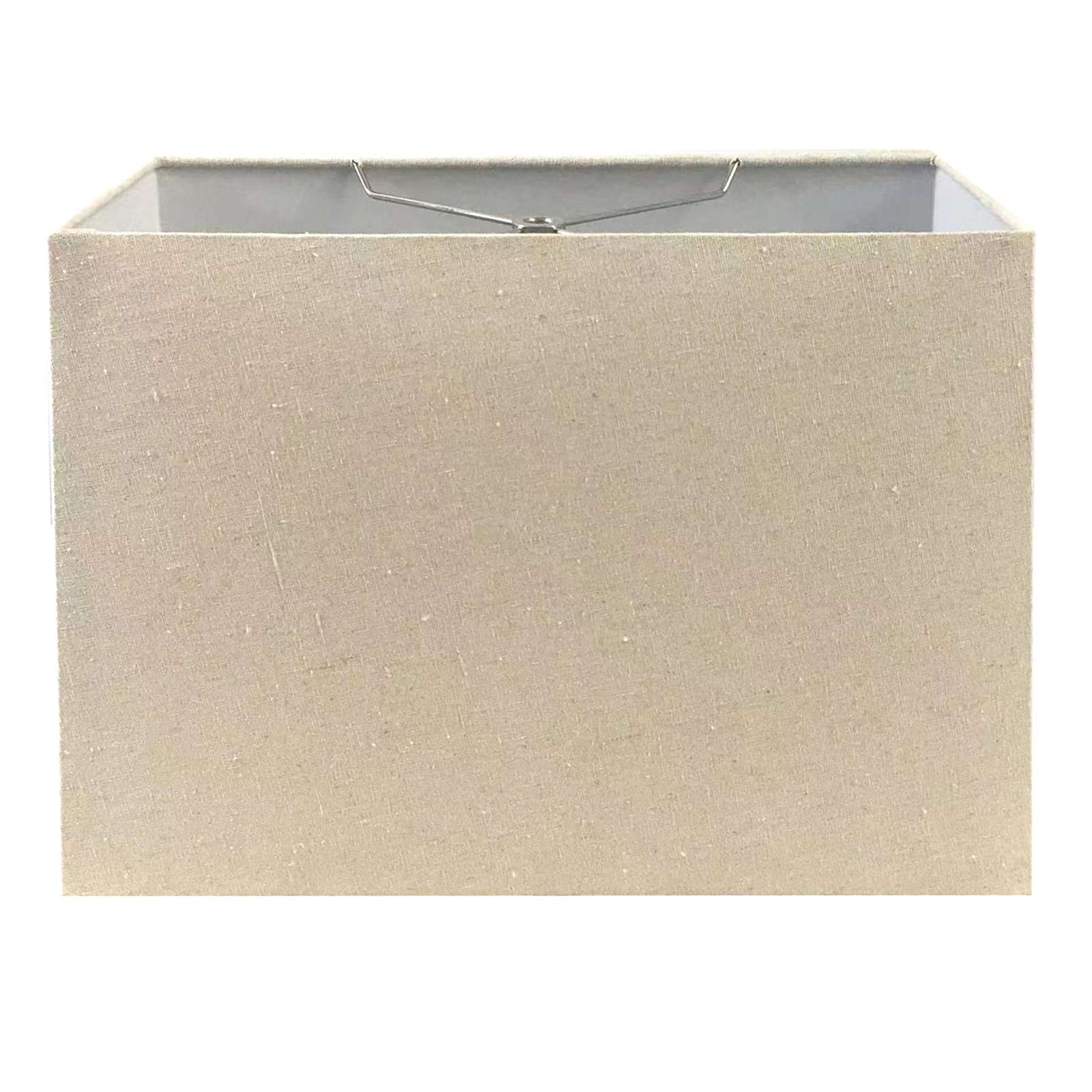 Tan Rectangle Lamp Shade, 14x15x10
