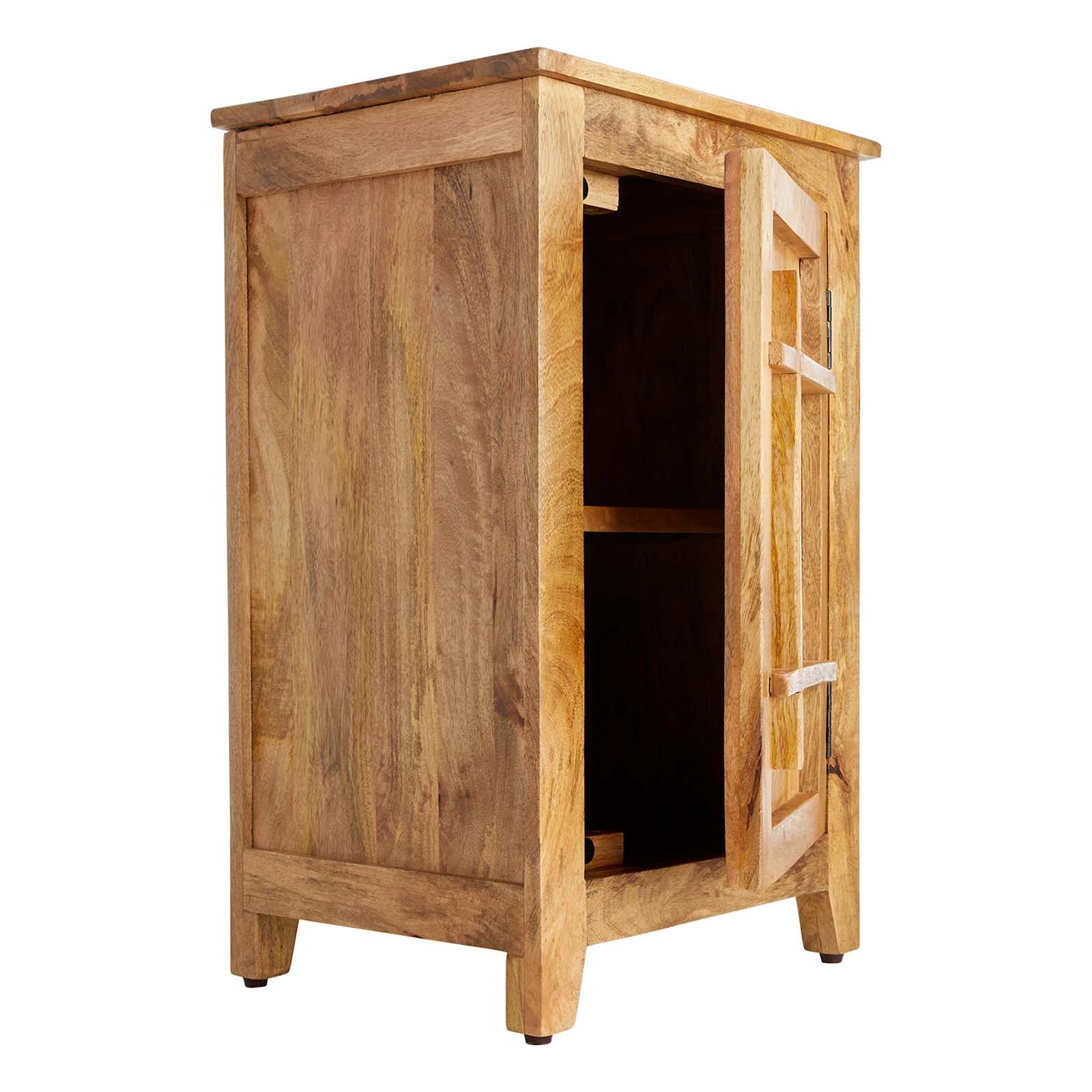1-Door Mango Wood Cabinet | At Home