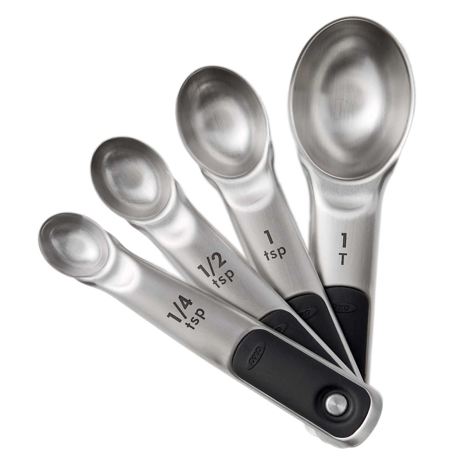 4-Piece Stainless Steel Measuring Spoons
