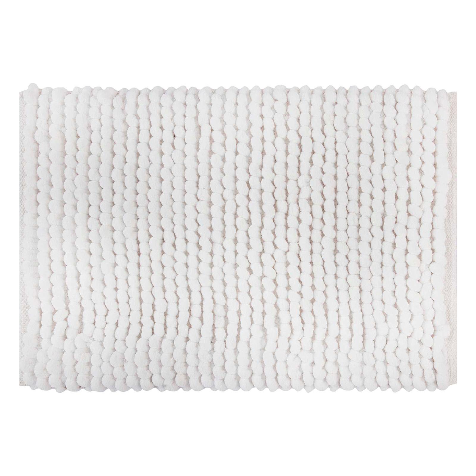 2-Pack White Loop Bath Rug Set 17x24 & 20x30 | Bath Decor | At Home