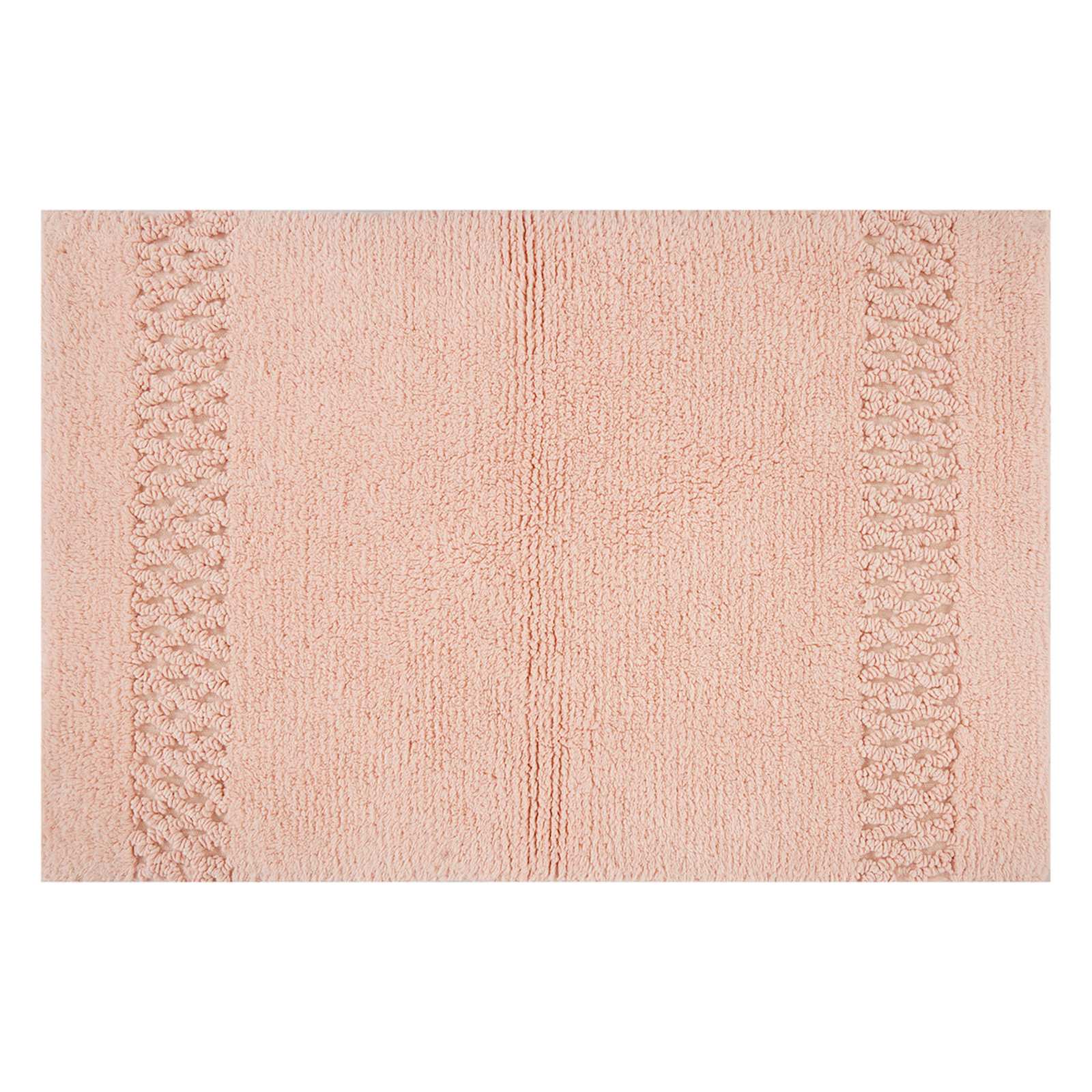 Providence Reversible Pink Bath Rug, 20x30