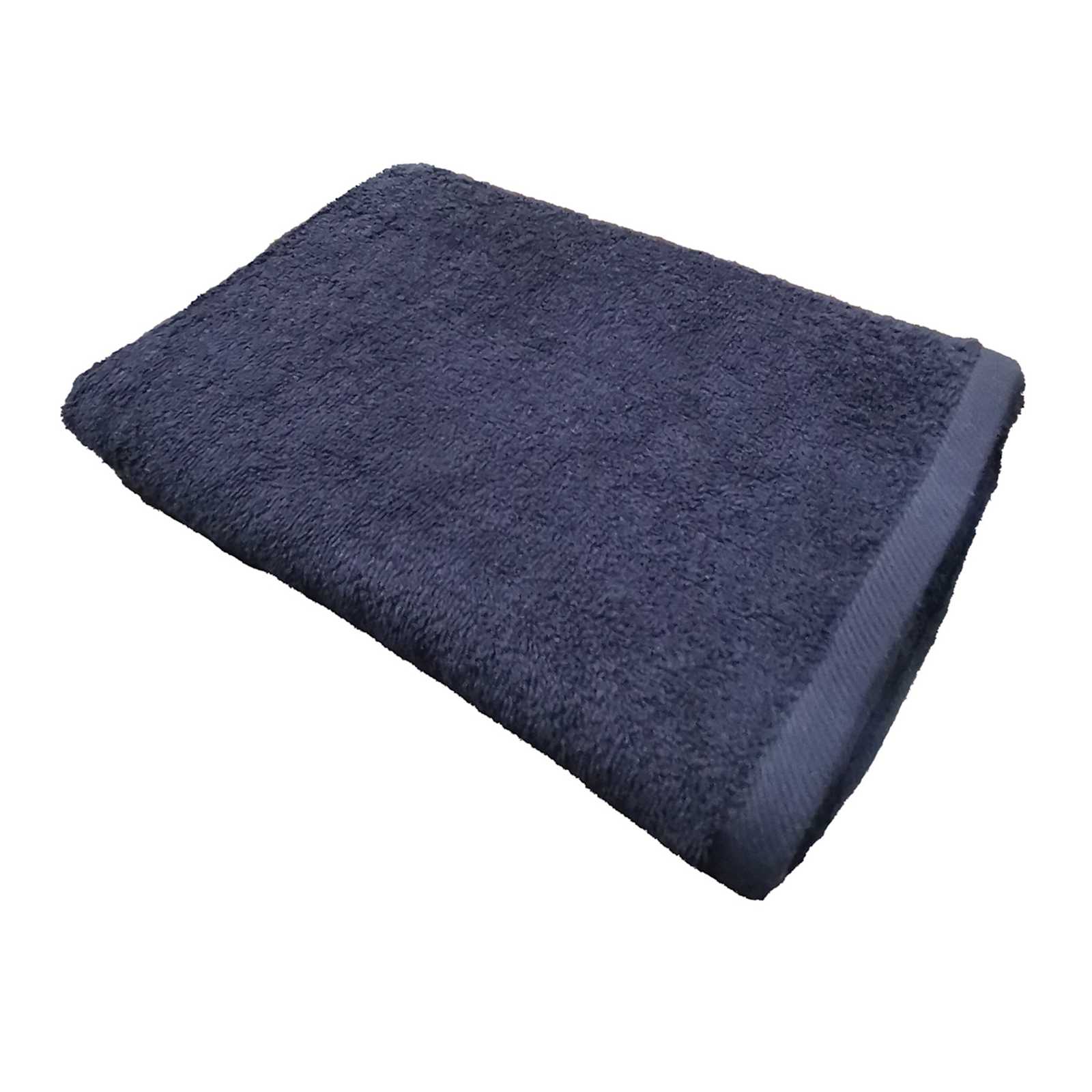 Black Cotton Bath Towel, 27x52