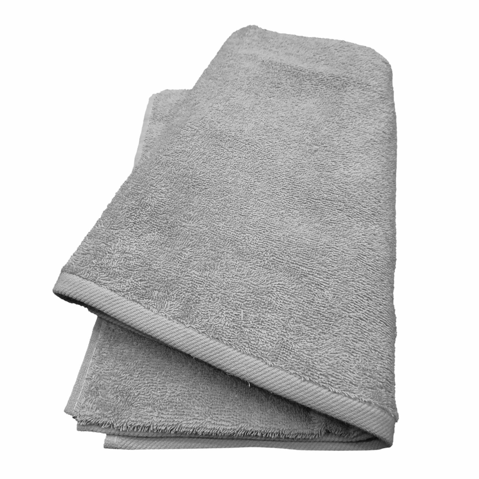 Grey Cotton Bath Towel, 27x52