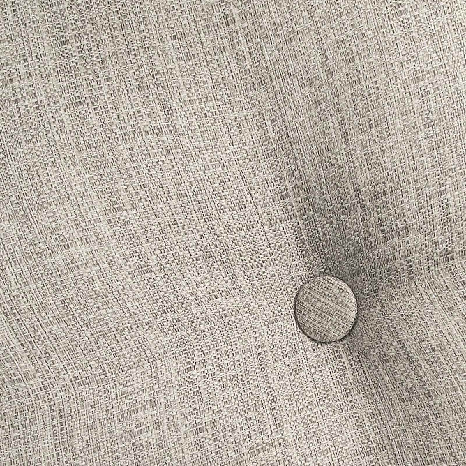 Fiddlestix Linen Premium Outdoor Tufted Back Cushion | At Home