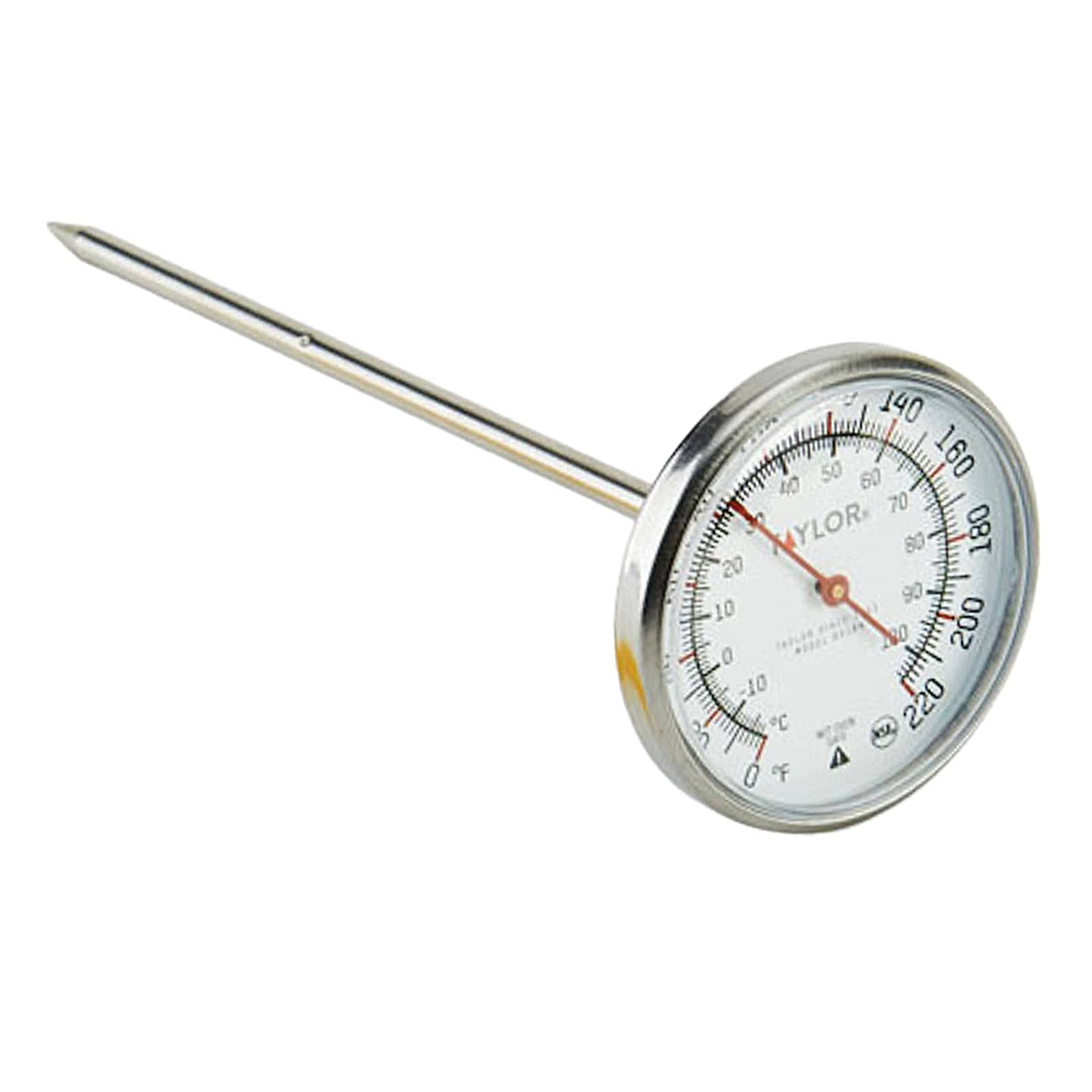 Taylor Instant Read Stainless Steel Thermometer, 1.75"