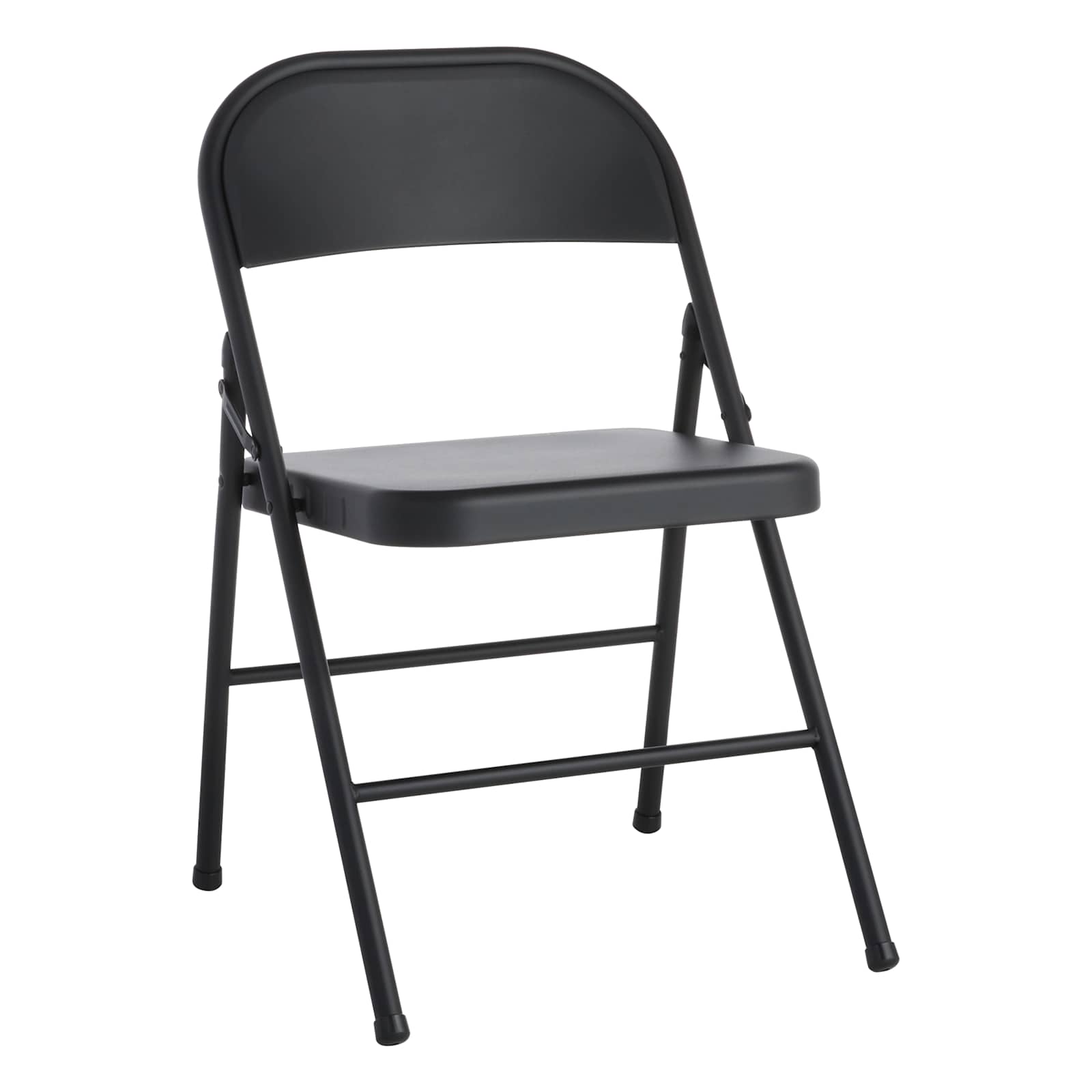 Black Metal Folding Chair