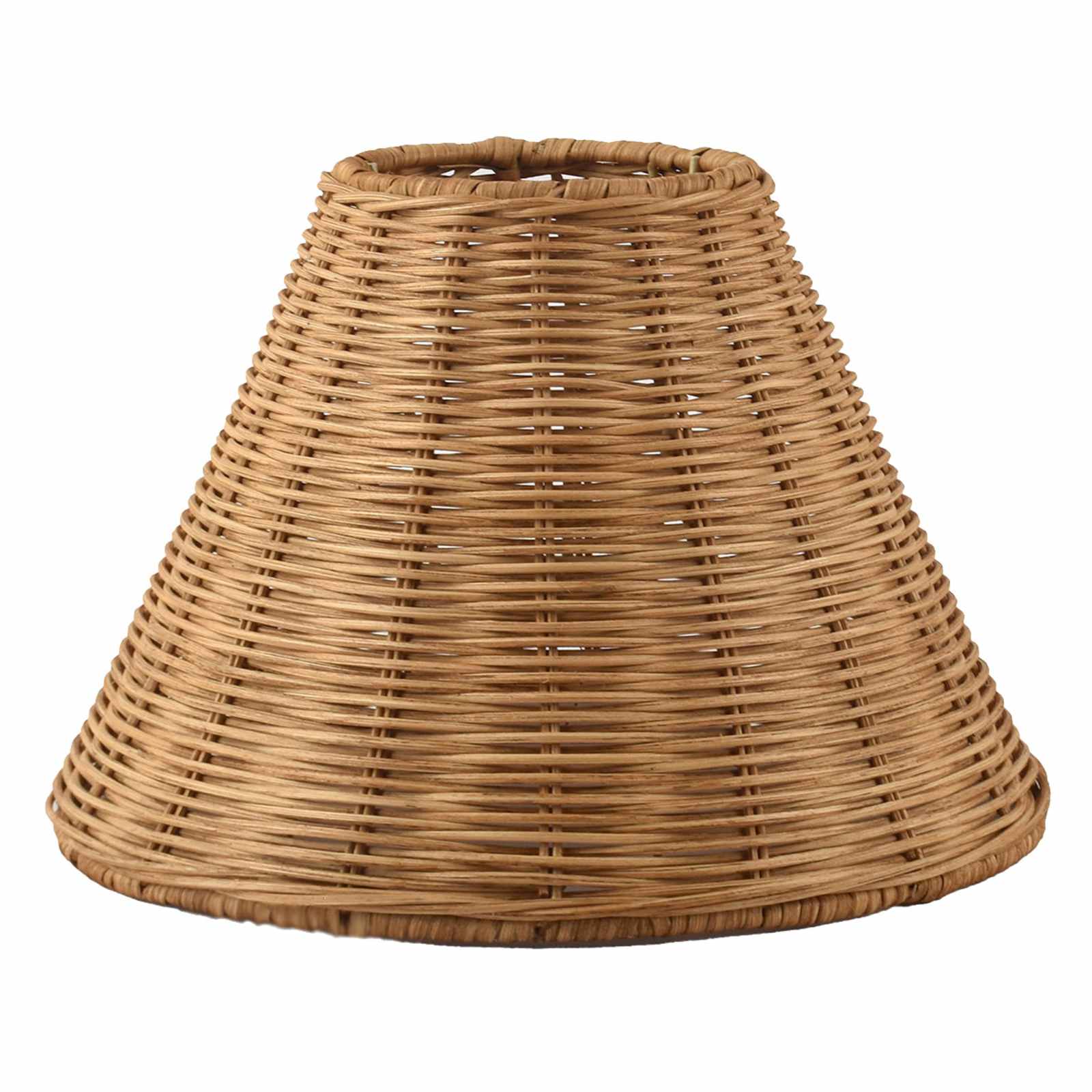 Honeybloom Natural Rattan Medium Table Lamp Shade, 6x14x10