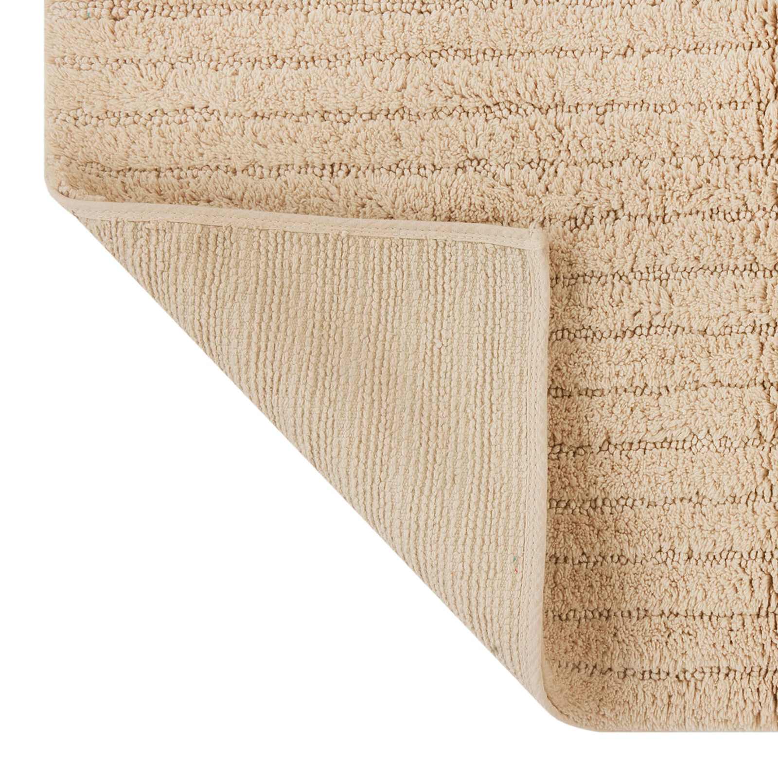 Found & Fable High-Low Stripe Ivory 17x24 Bath Rug | At Home