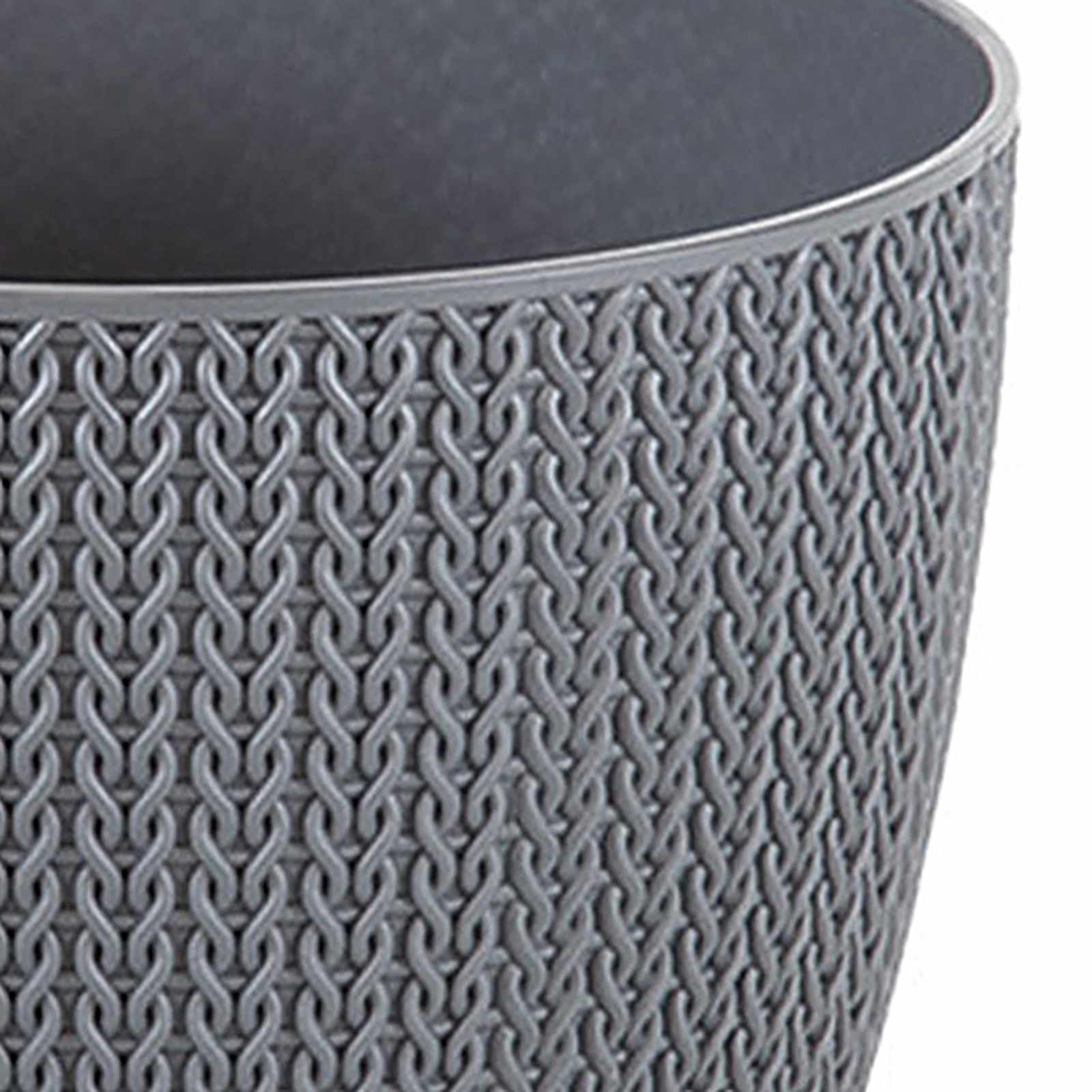 Grey Sumela Self Draining Outdoor Planter, Extra Large | At Home