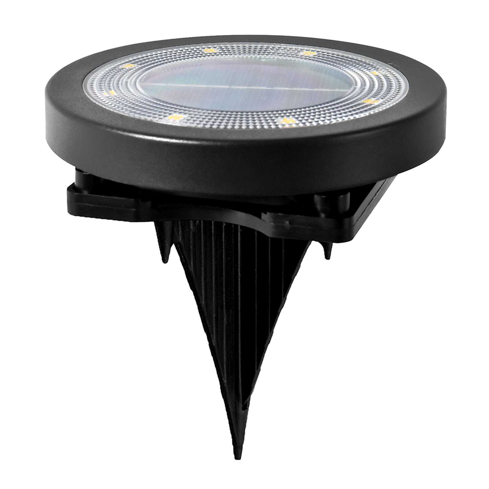 4-Pack 30-Lumens Black Multi-Purpose Disk Light