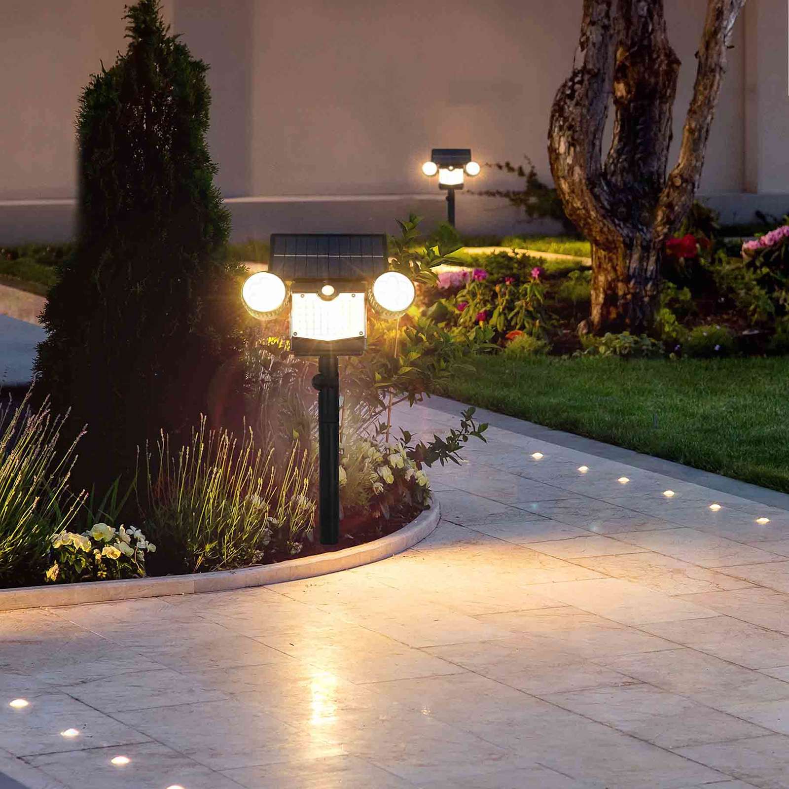 1000-Lumens Multi-Purpose Sensor Activated Pathway Light