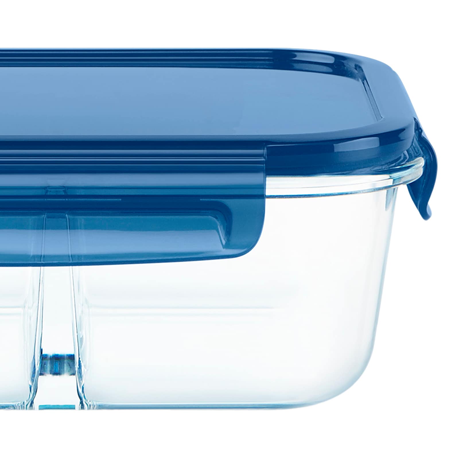 Pyrex Mealbox Rectangle Glass Food Storage Container, 5.5c