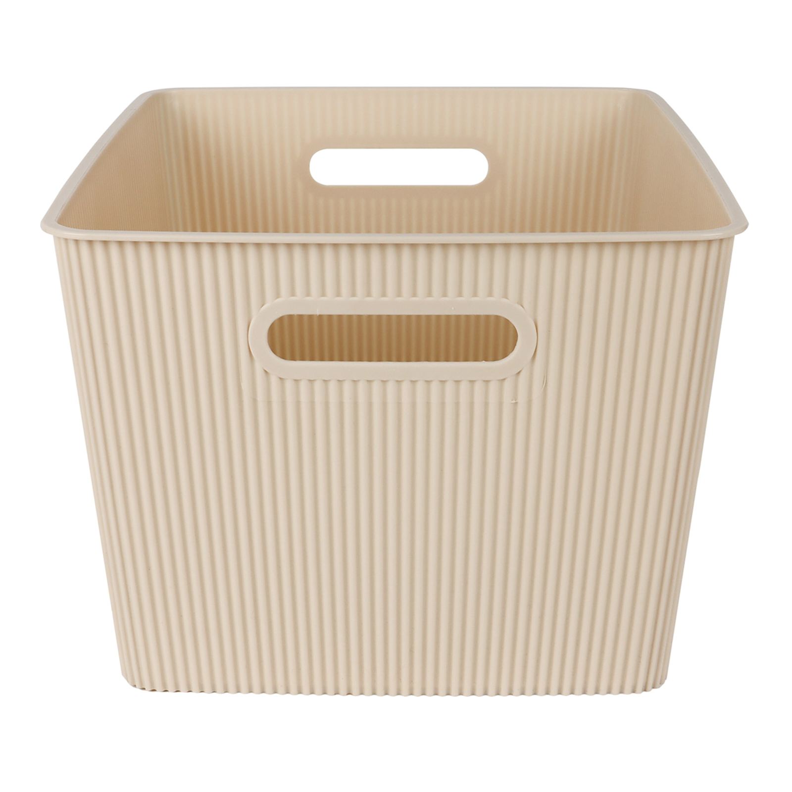 Doric Tan Storage Basket, Large