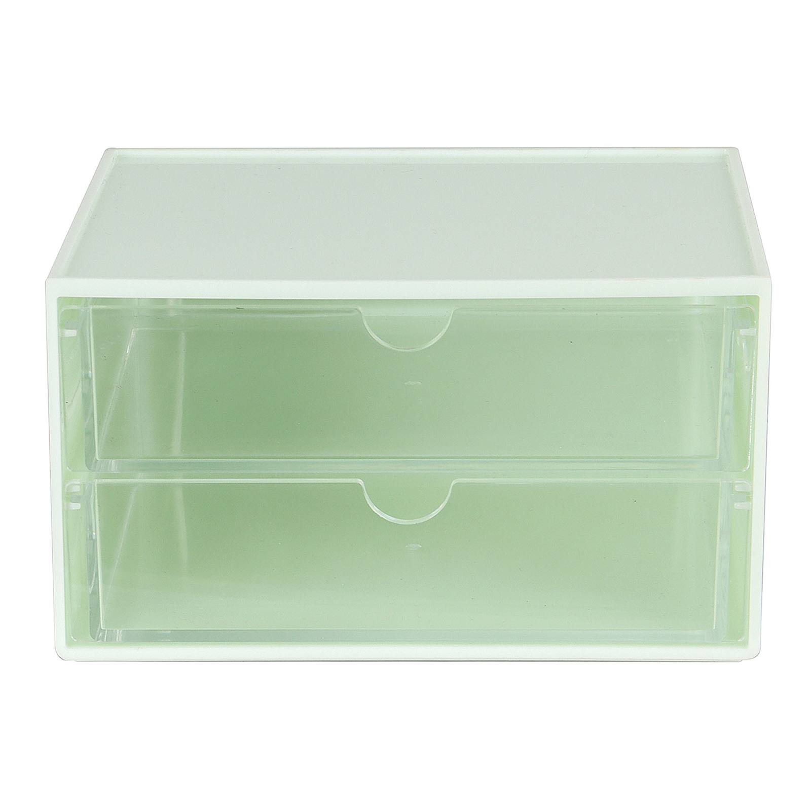 Stackable Desktop Drawer, Mint