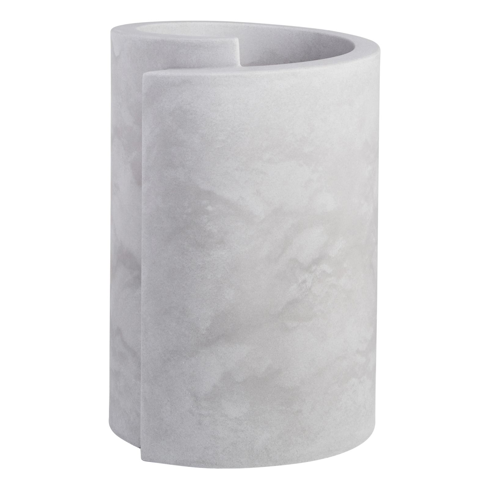 Crosby St. Papyrus Burnt Cement Outdoor Planter, Large | At Home