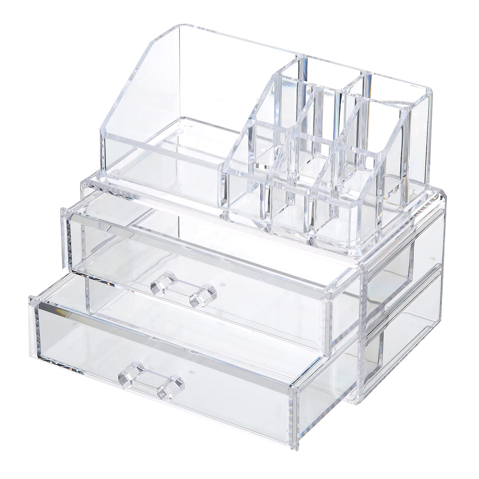 2-Pack Mini Clear Cosmetic Organizer