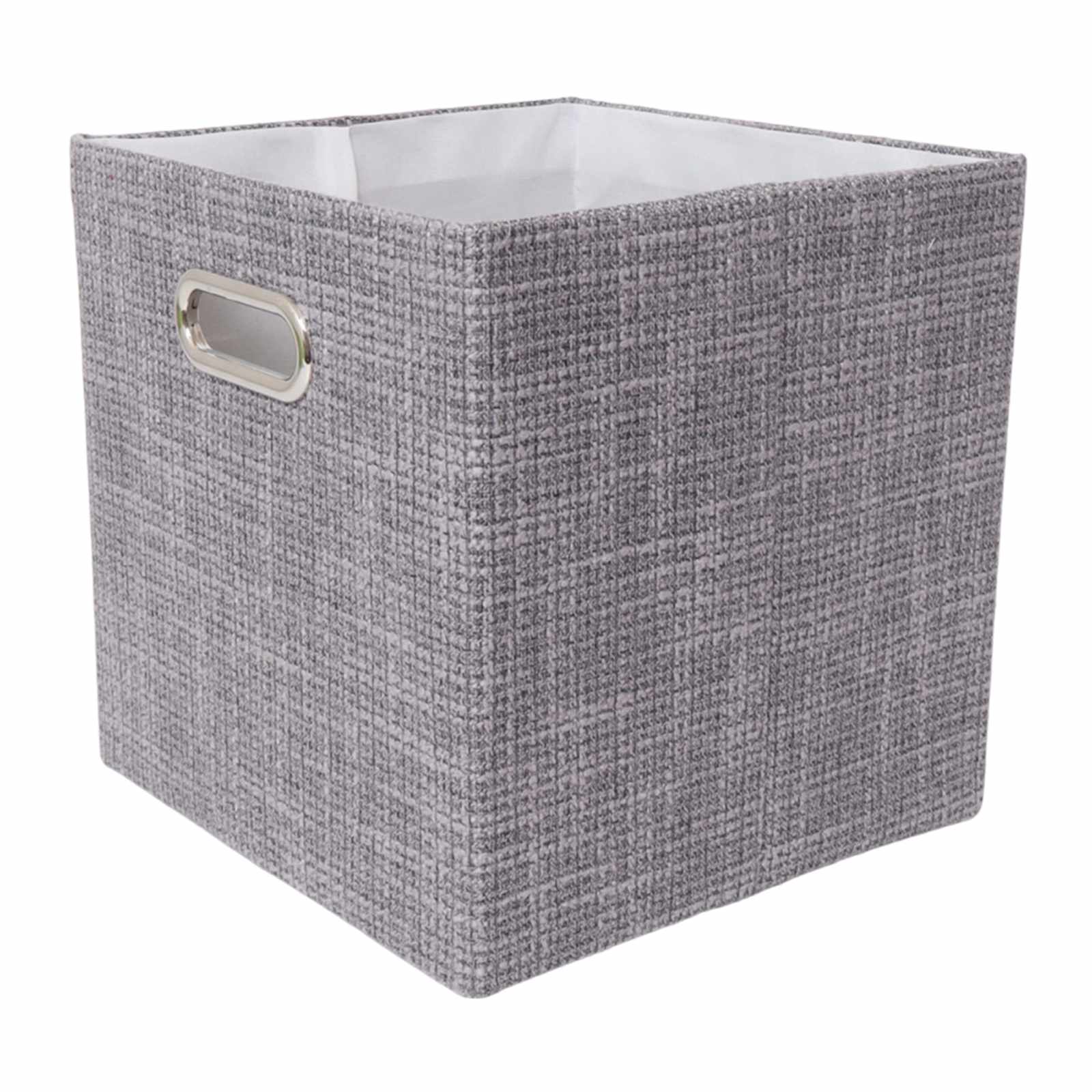 Grey Square Foldable Modular Storage Cube