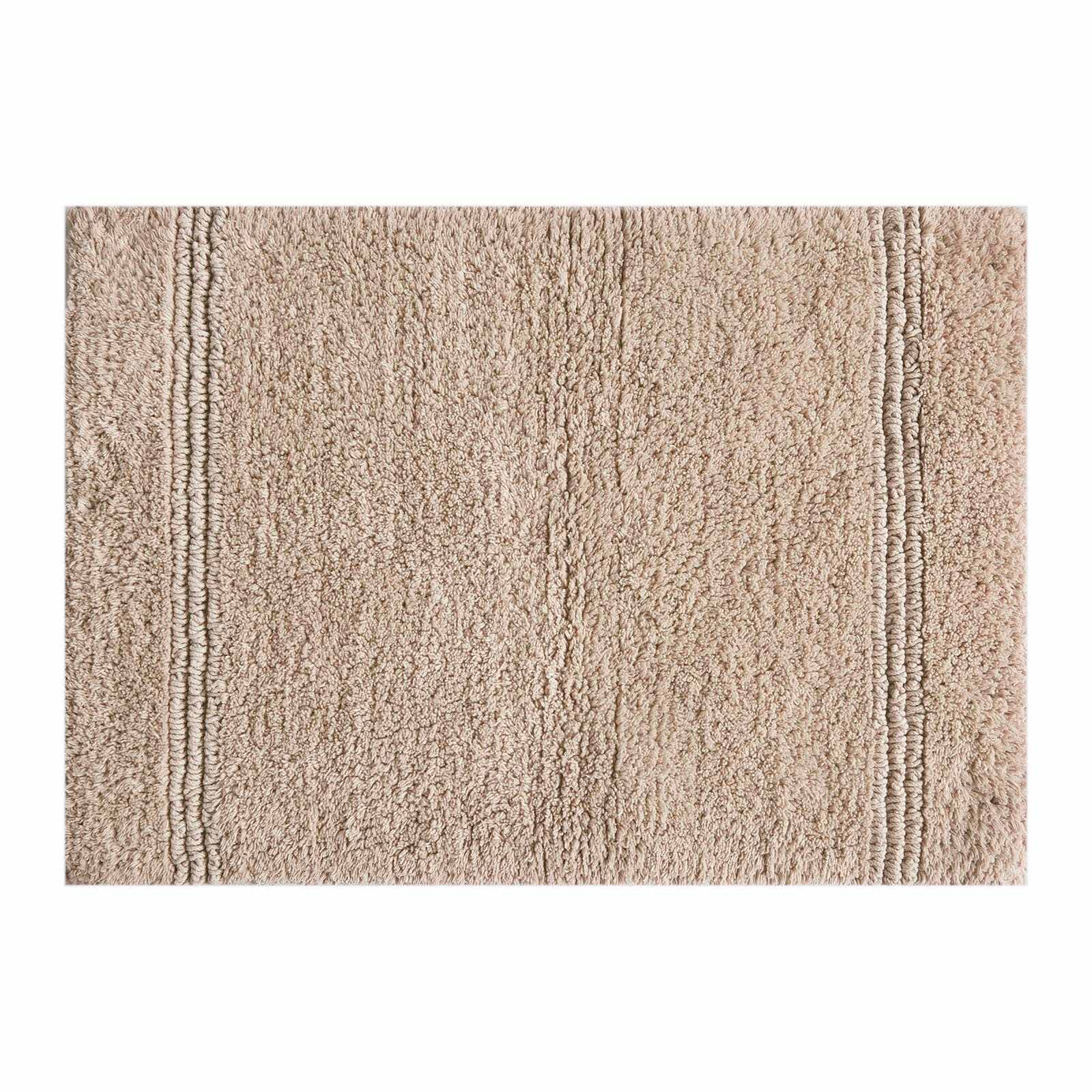 2-Pack Brown Simple Stripe Bath Rug Set 17x24 and 20x32 | At Home