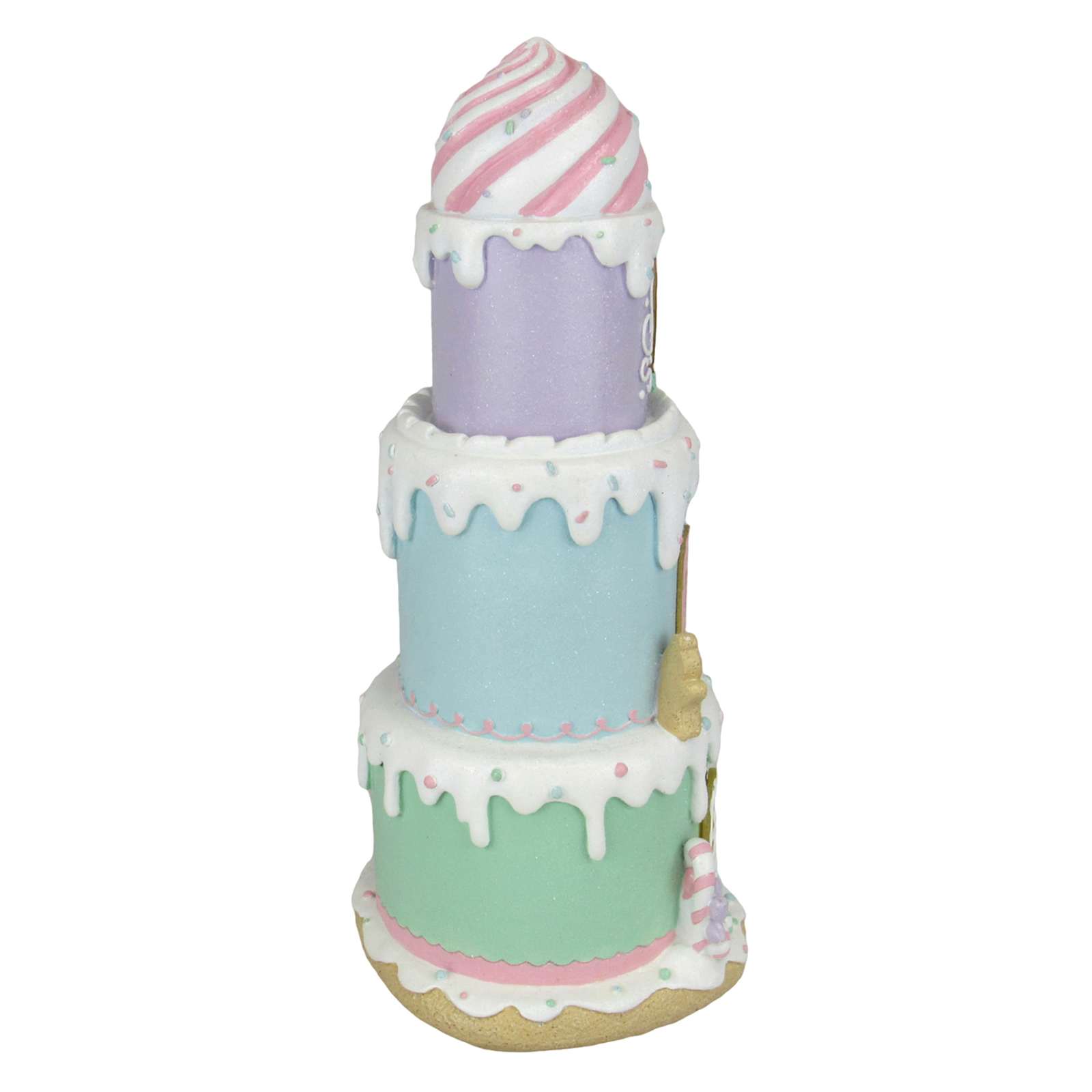 Mrs. Claus Bakery Layered Cake LED House 12in | Gingerbread Lane | At Home