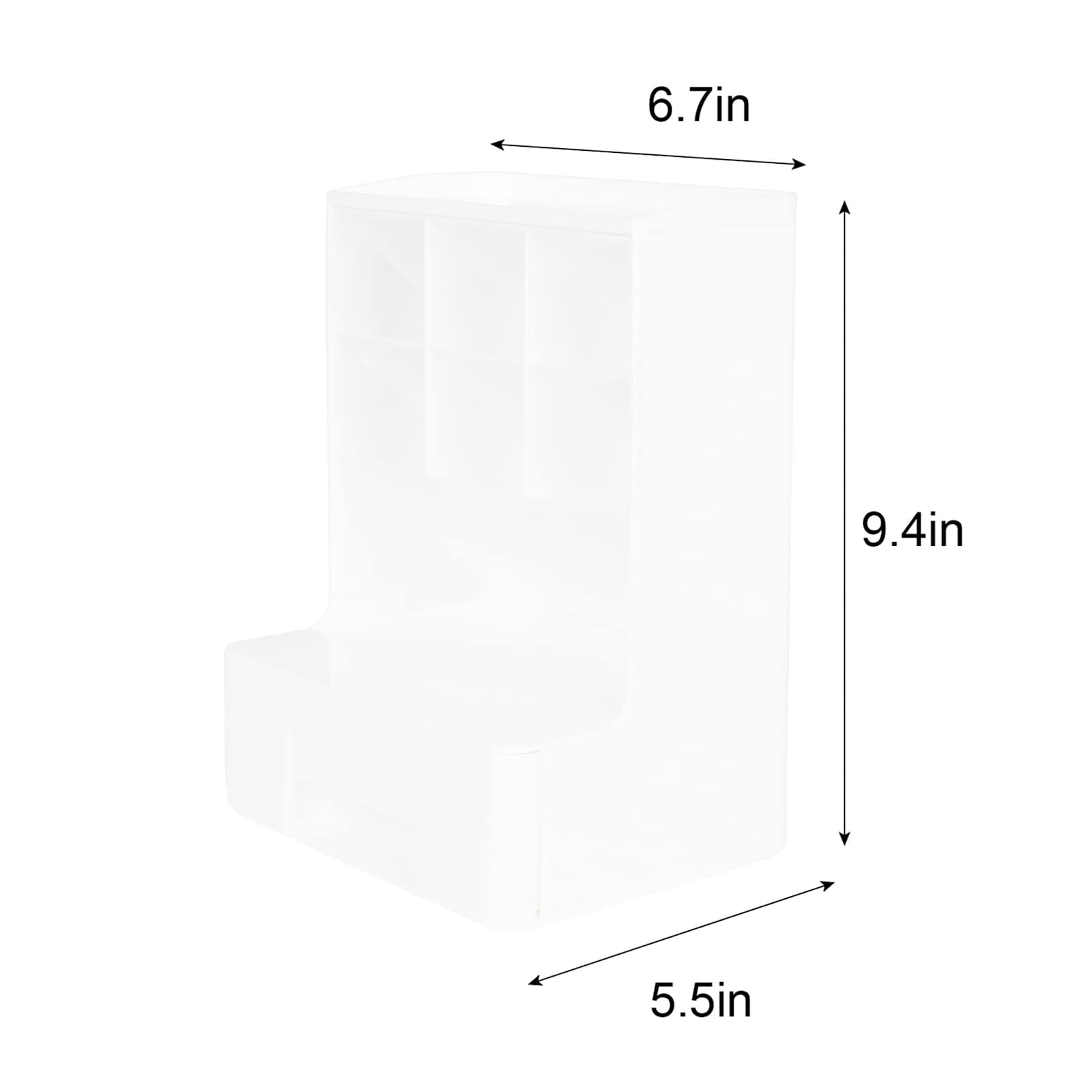 Hive Desk Organizer, White