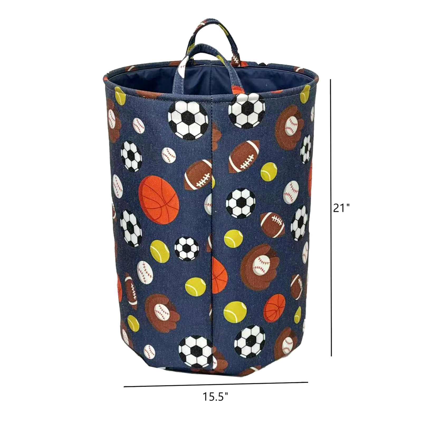 Kids Sport Print Hamper, Small