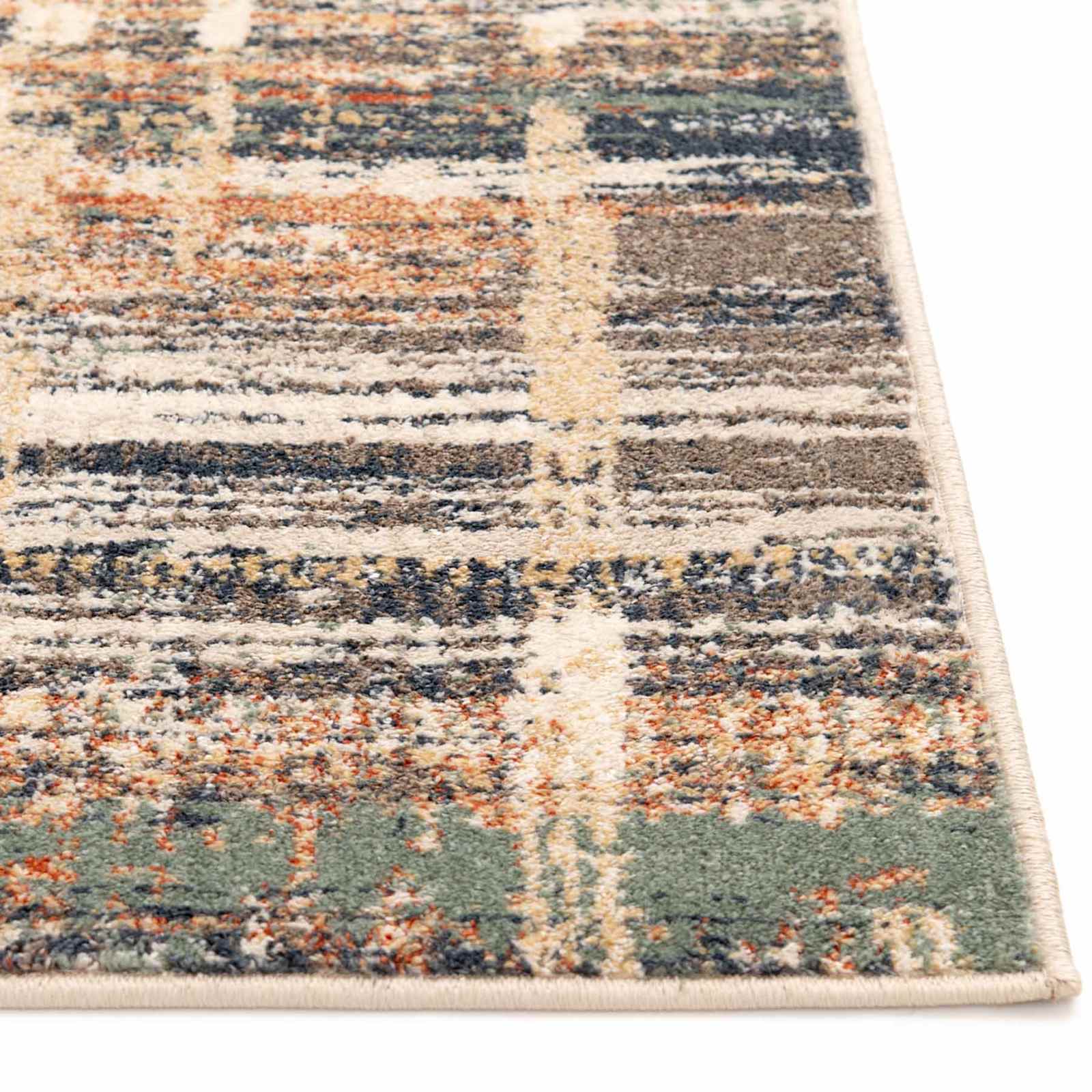 (D606) Sand & Spice Palatial Area Rug, 5x7