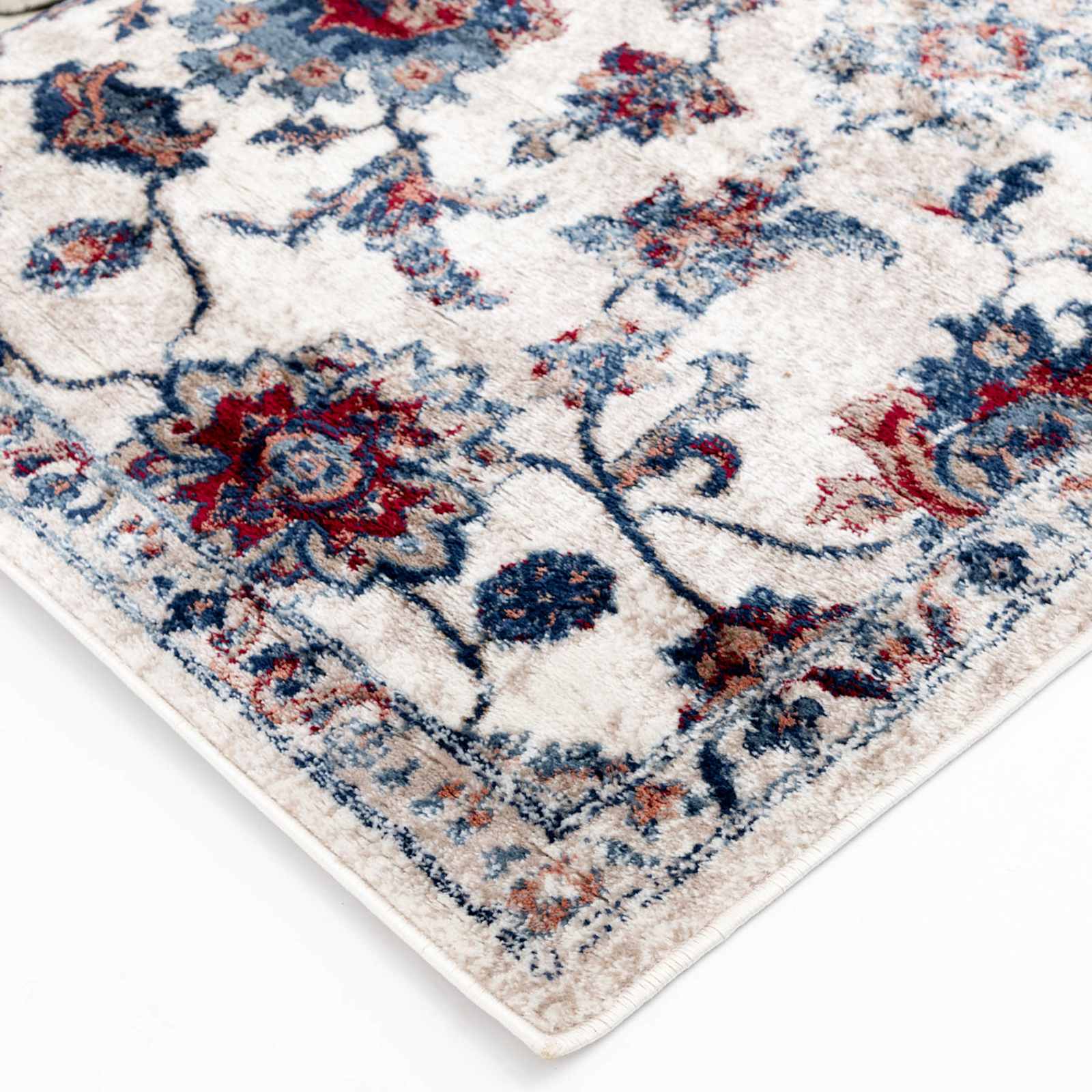 (D618) Providence Fillinta Paisley Area Rug, 8x9