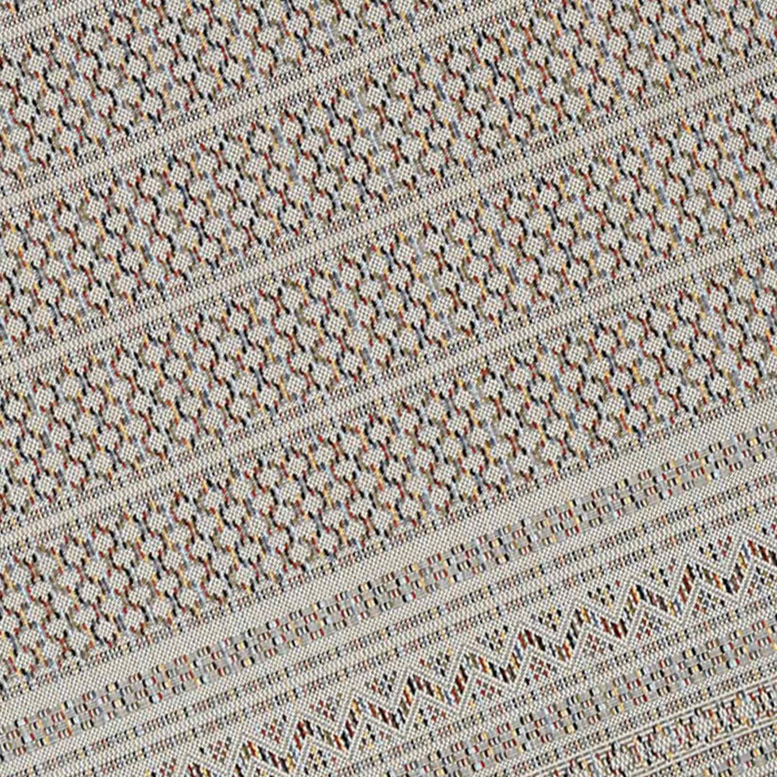 Rainbow Tribal Outdoor Area Rug, 5X7 | At Home