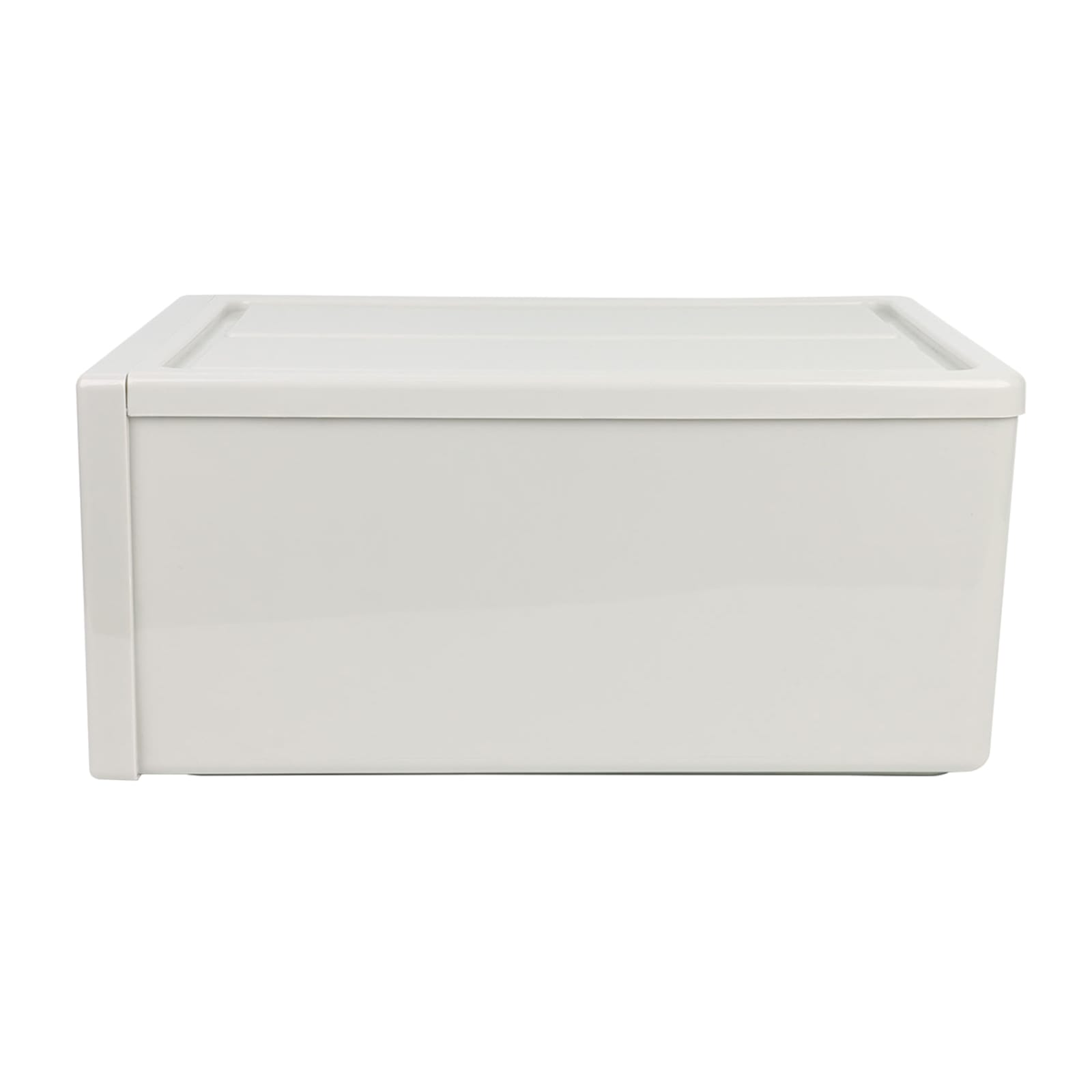 Grey Stackable Storage Drawer, Large