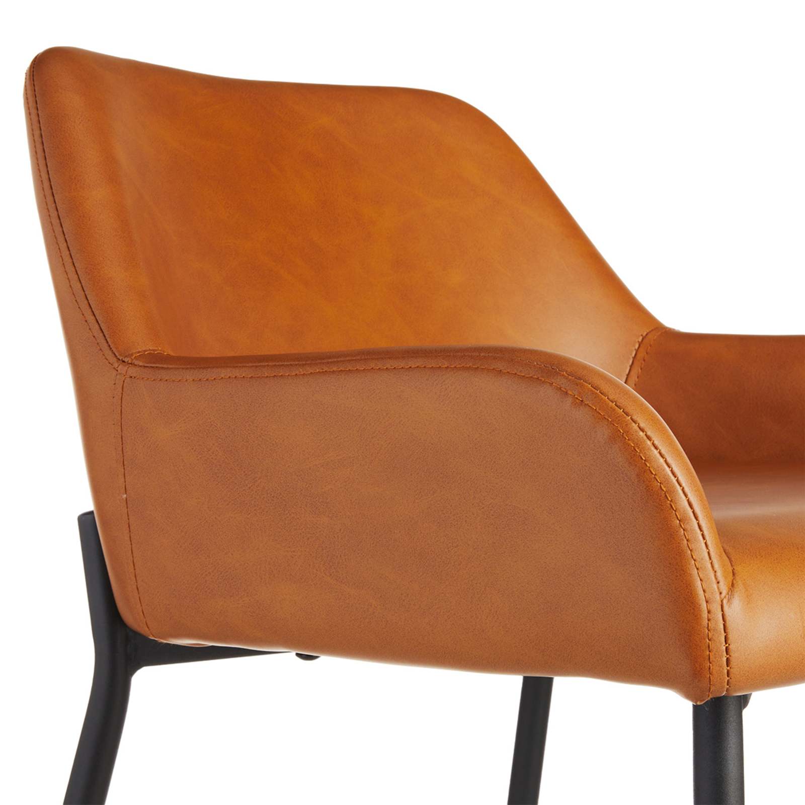 Honeybloom Destin Counter Stool Cognac | Cognac Counter Stool | At Home