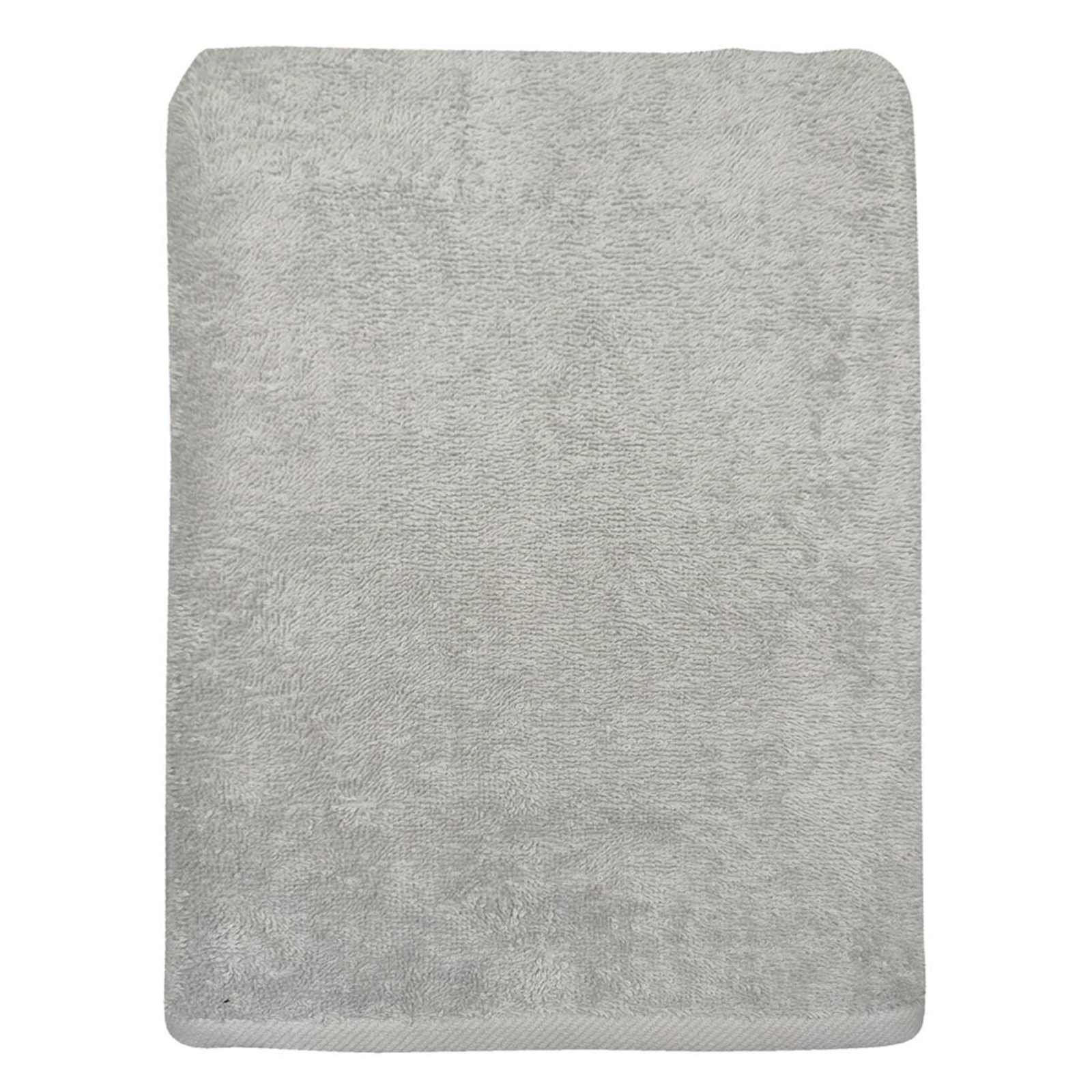 Grey Cotton Bath Towel, 27x52